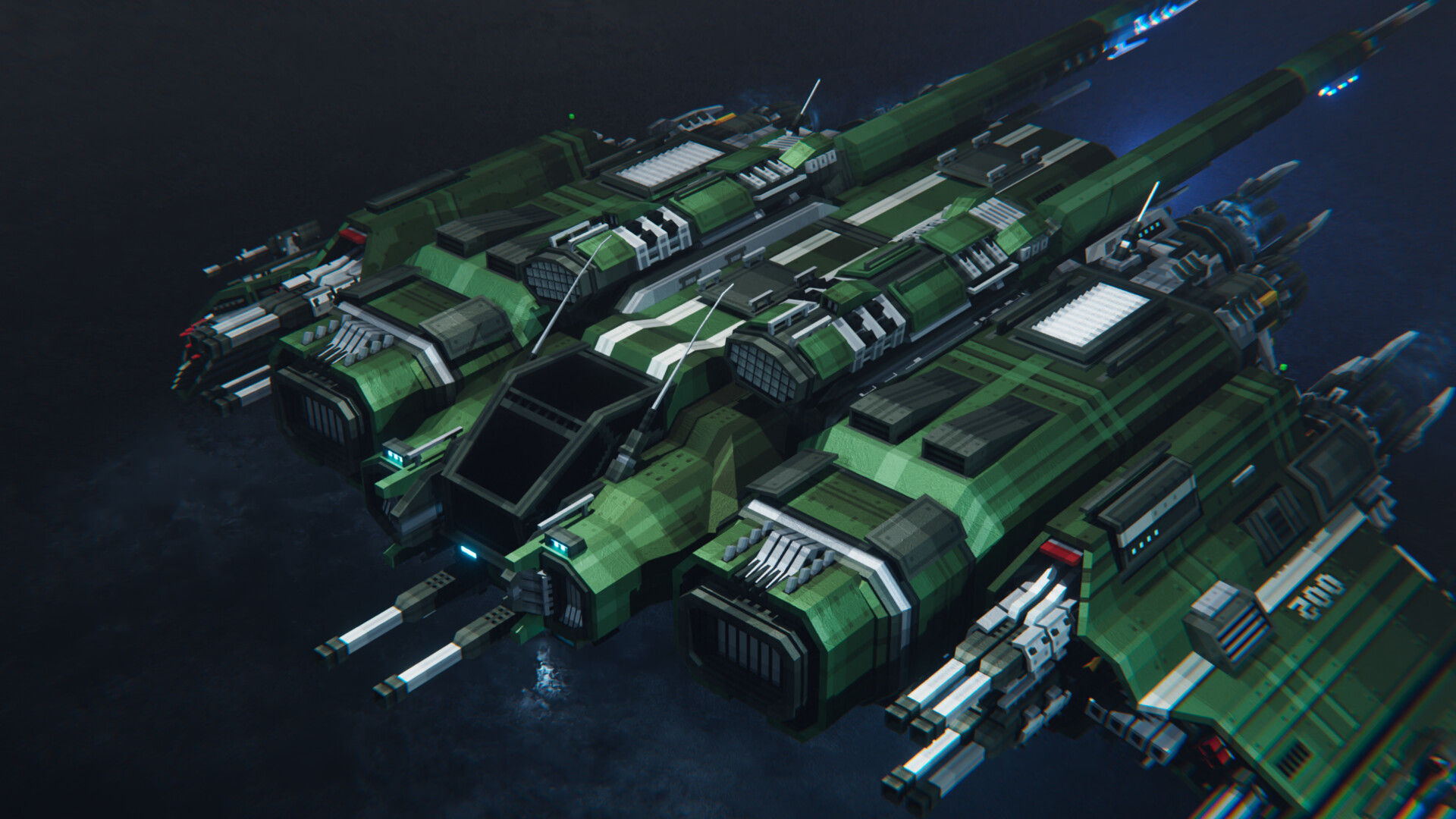 ArtStation - Battle Space Ship