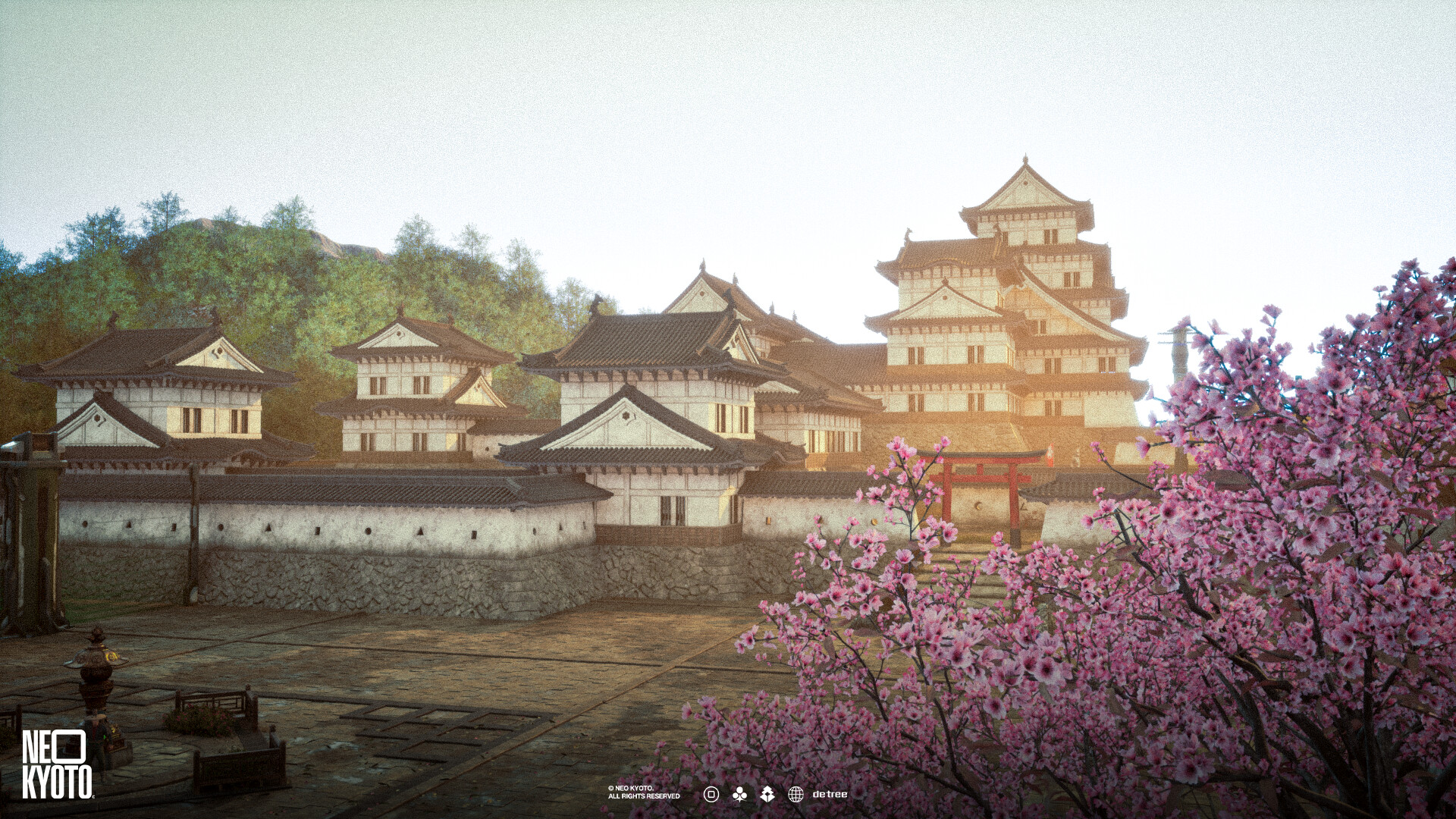 ArtStation - NeoKyoto Nexus: A Temporal Symphony in Sci-Fi Edo