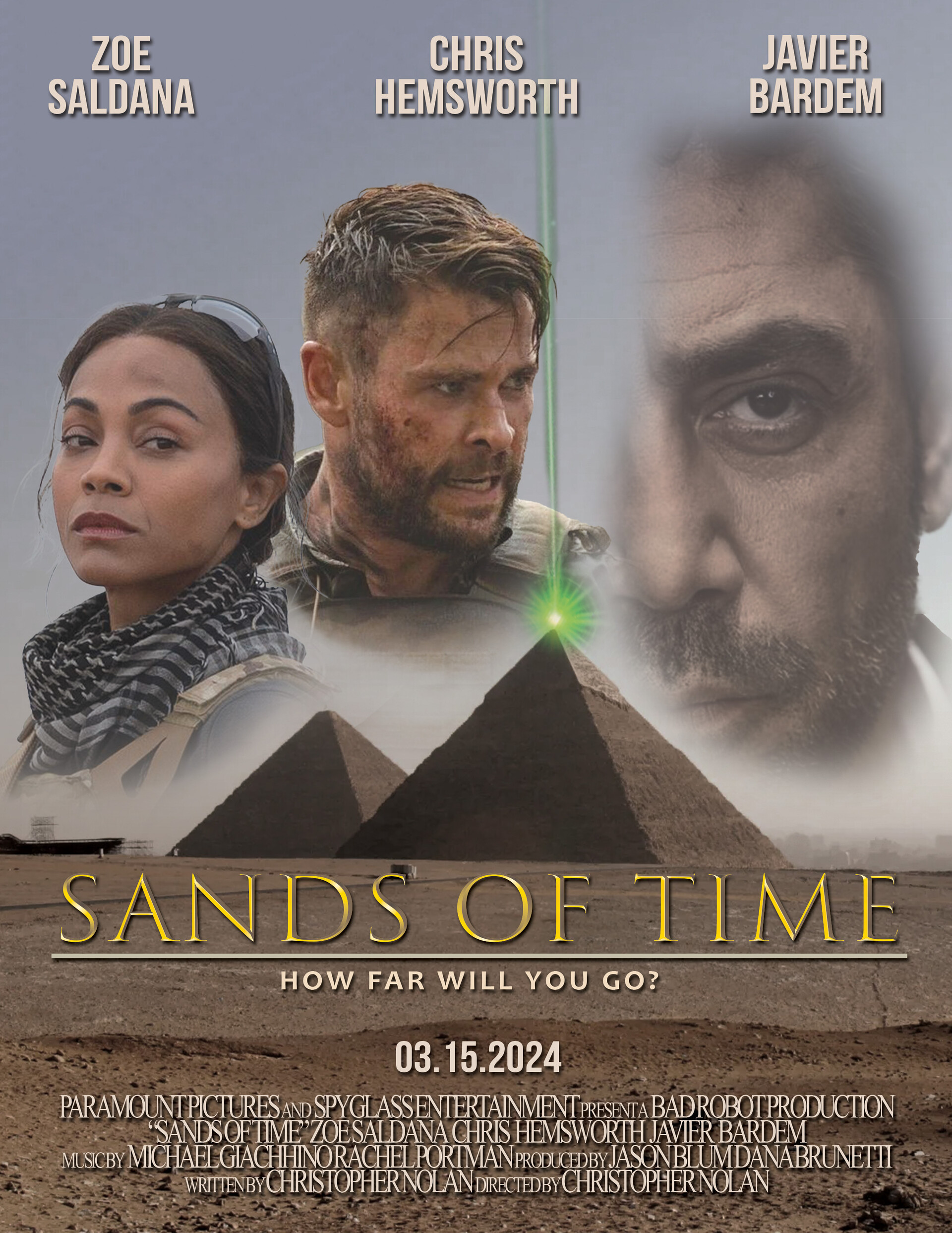 ArtStation - Movie Poster Project (College Course practice)