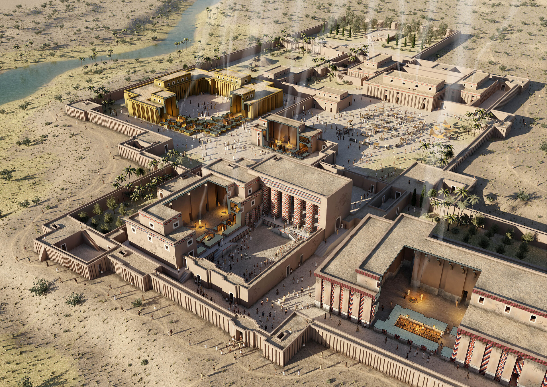 ArtStation - Eanna of Uruk sanctuary