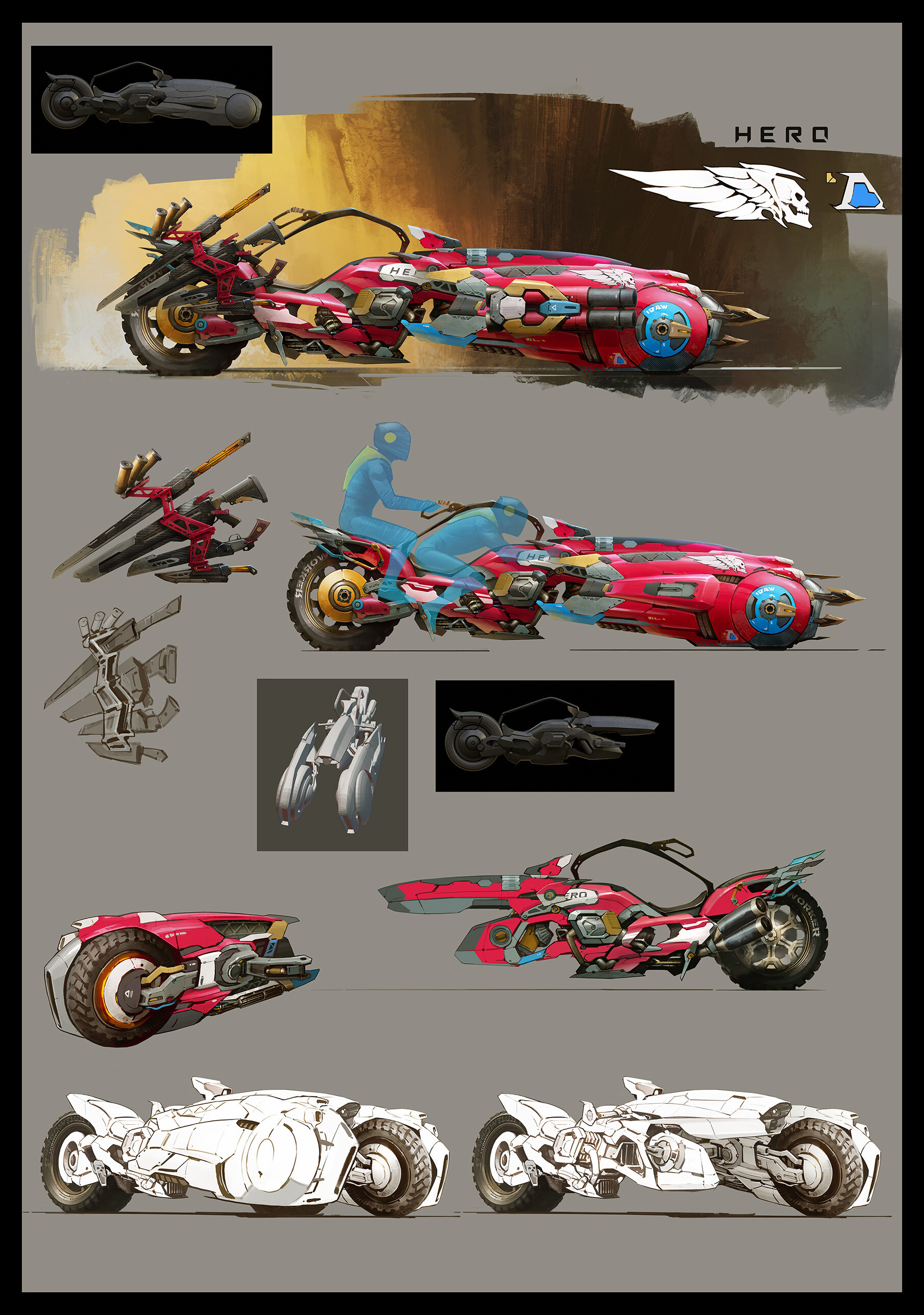 ArtStation - Mechanical design