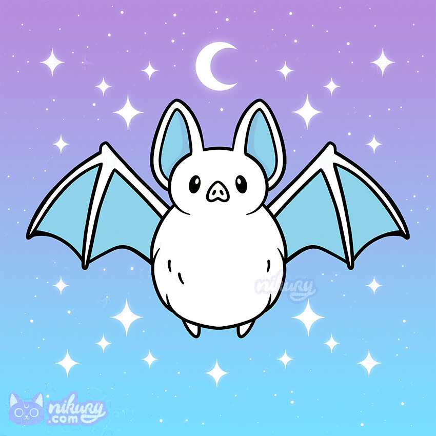 ArtStation - Spooky Cute Bat