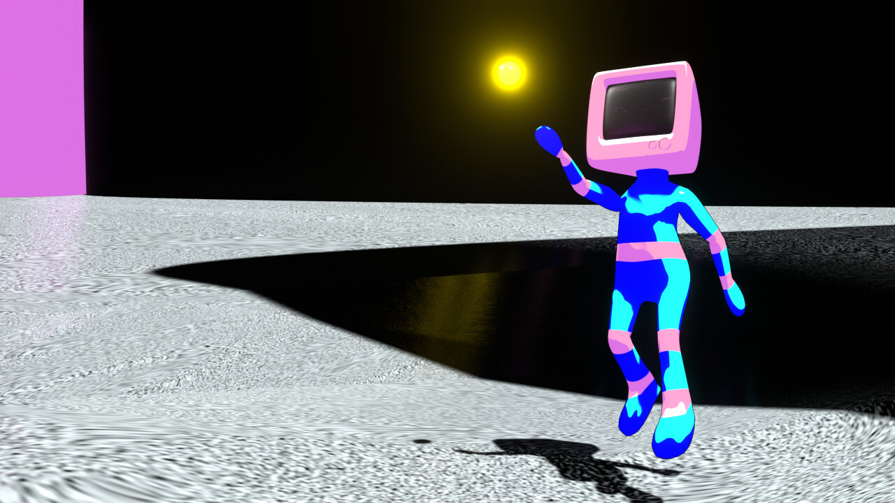 ArtStation - Walking TV