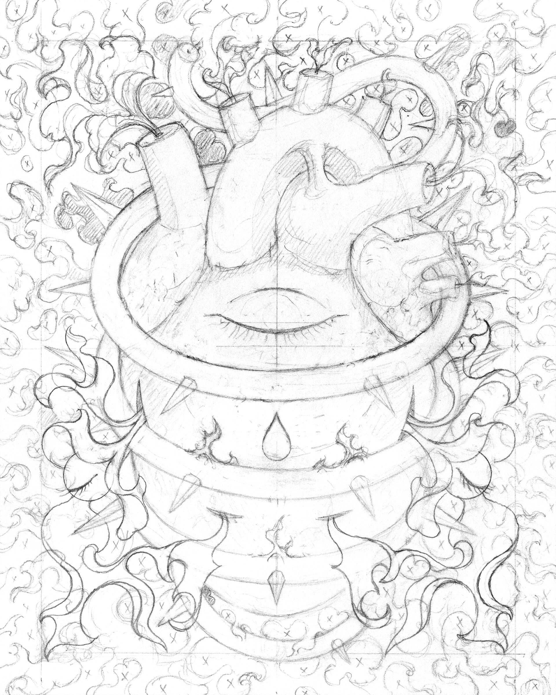 sacred heart coloring book