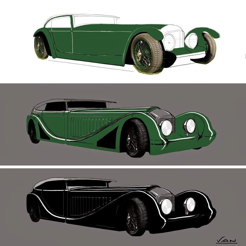 ArtStation - WW2 Vehicle Concept