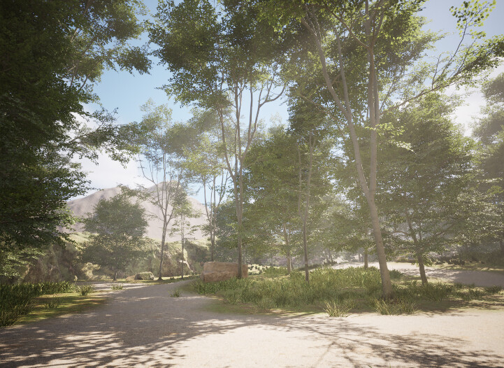 Kamen - UE5 - Liminal Forest Enviroment