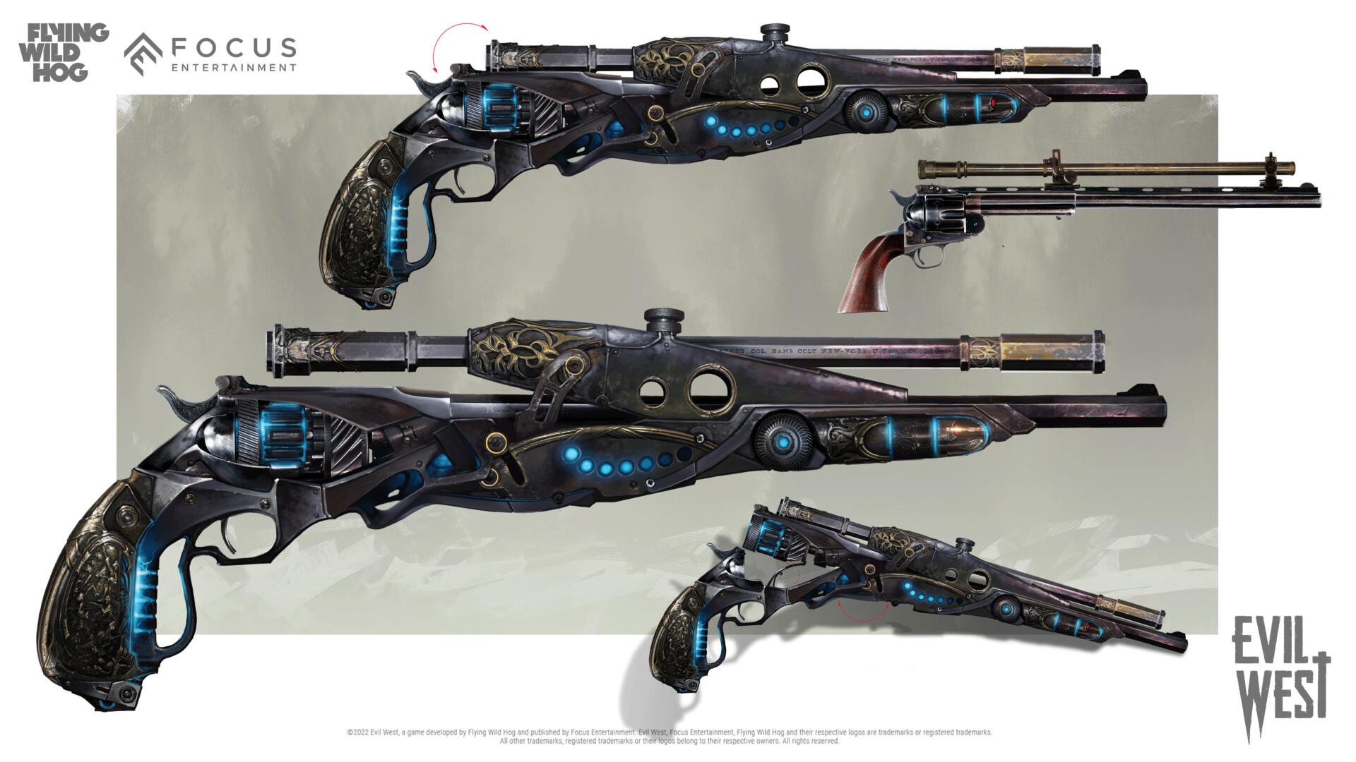 ArtStation - Concepts for Sniper revolver