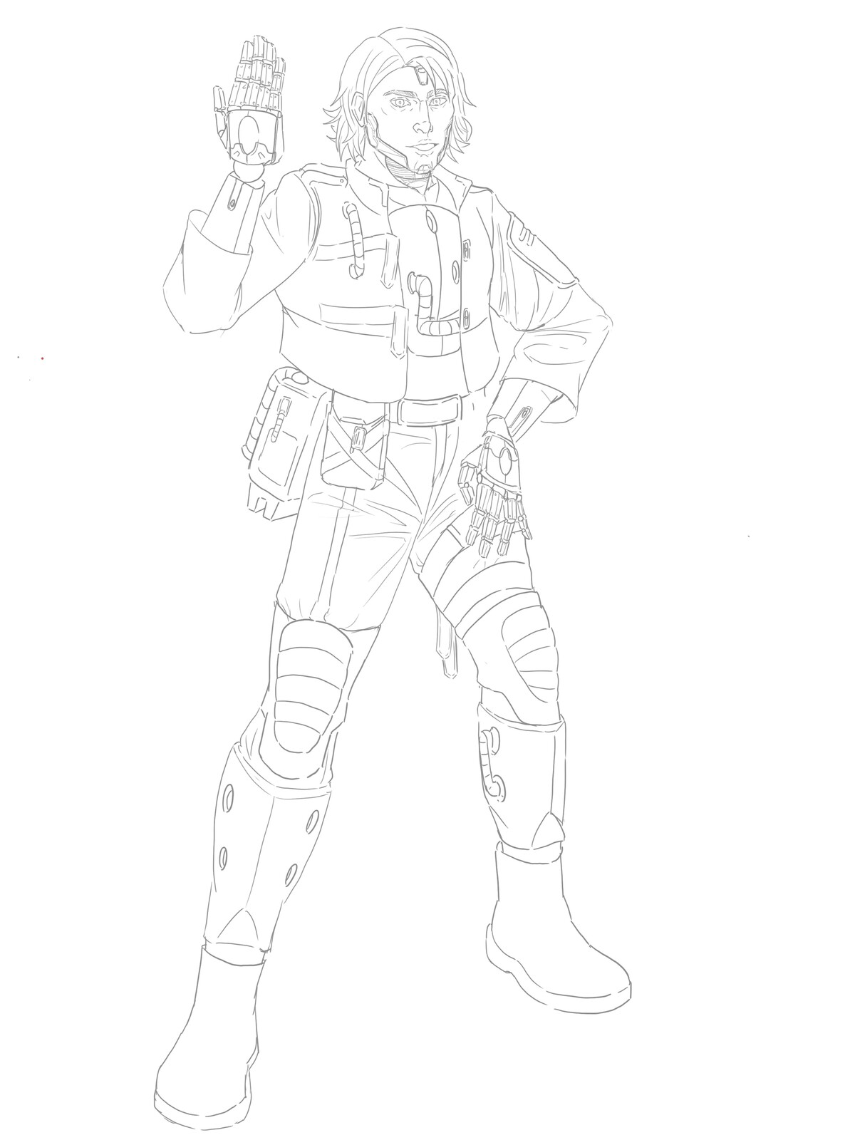 Ian Pridius - Apex Legends: Original character Maverick