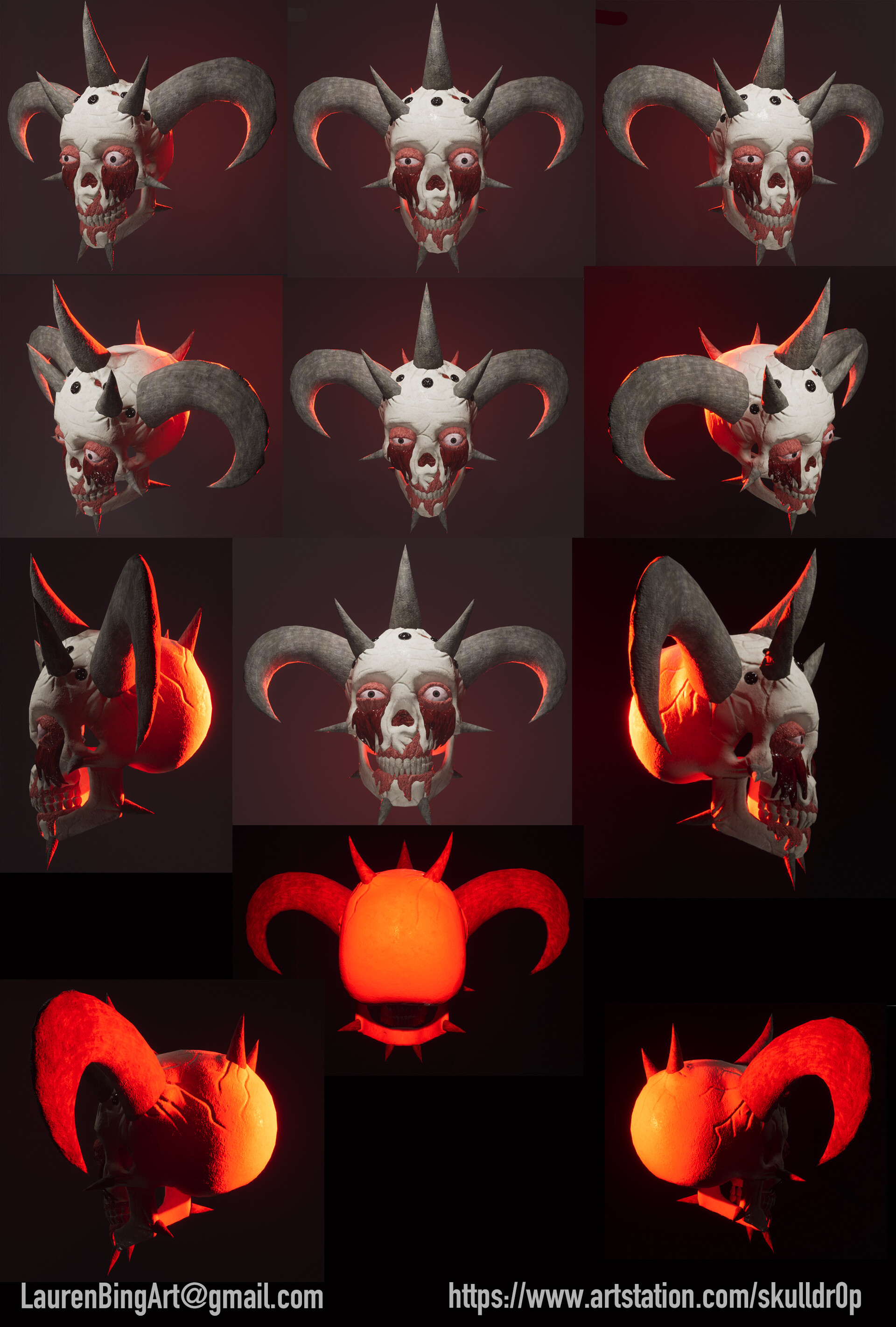 ArtStation - FACEBONES! Metalocalypse FanArt