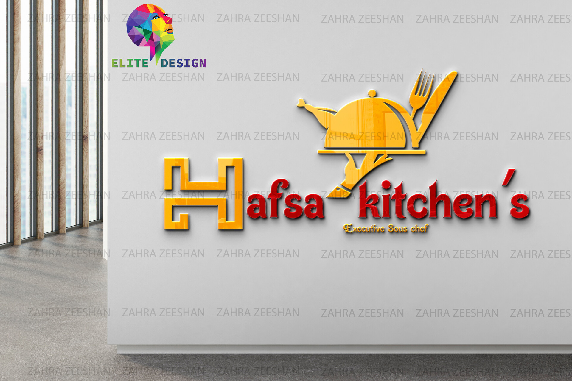 ArtStation - RESTRAUNT LOGO