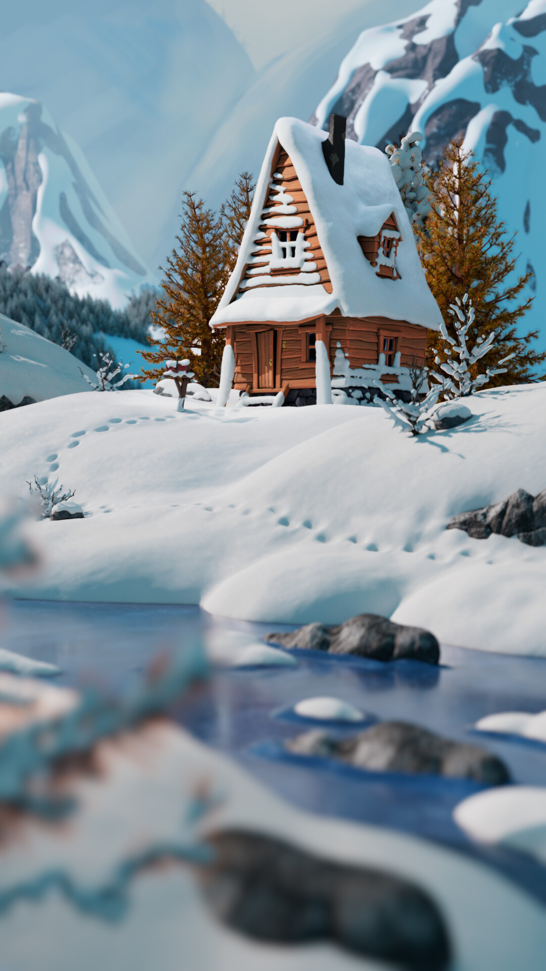 ArtStation - Snow House