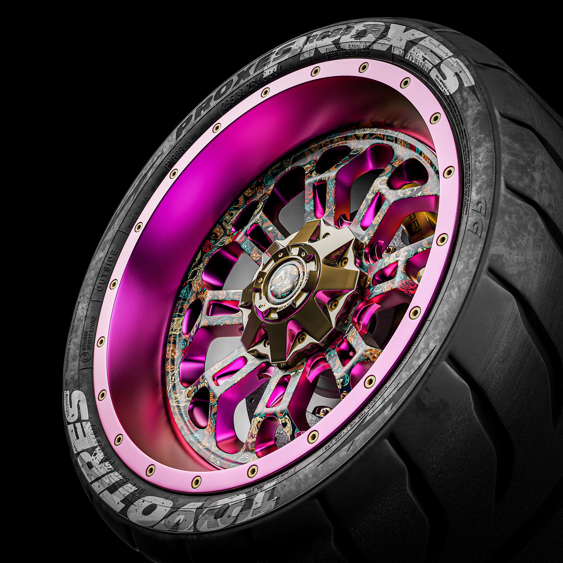 ArtStation - Metal Barbie Wheels