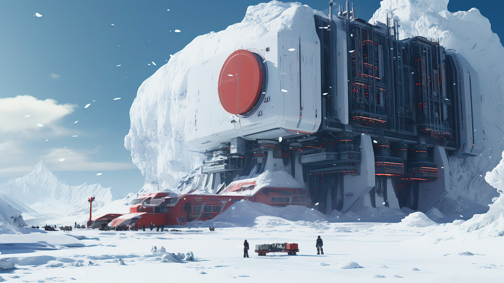 ArtStation - Snow Station