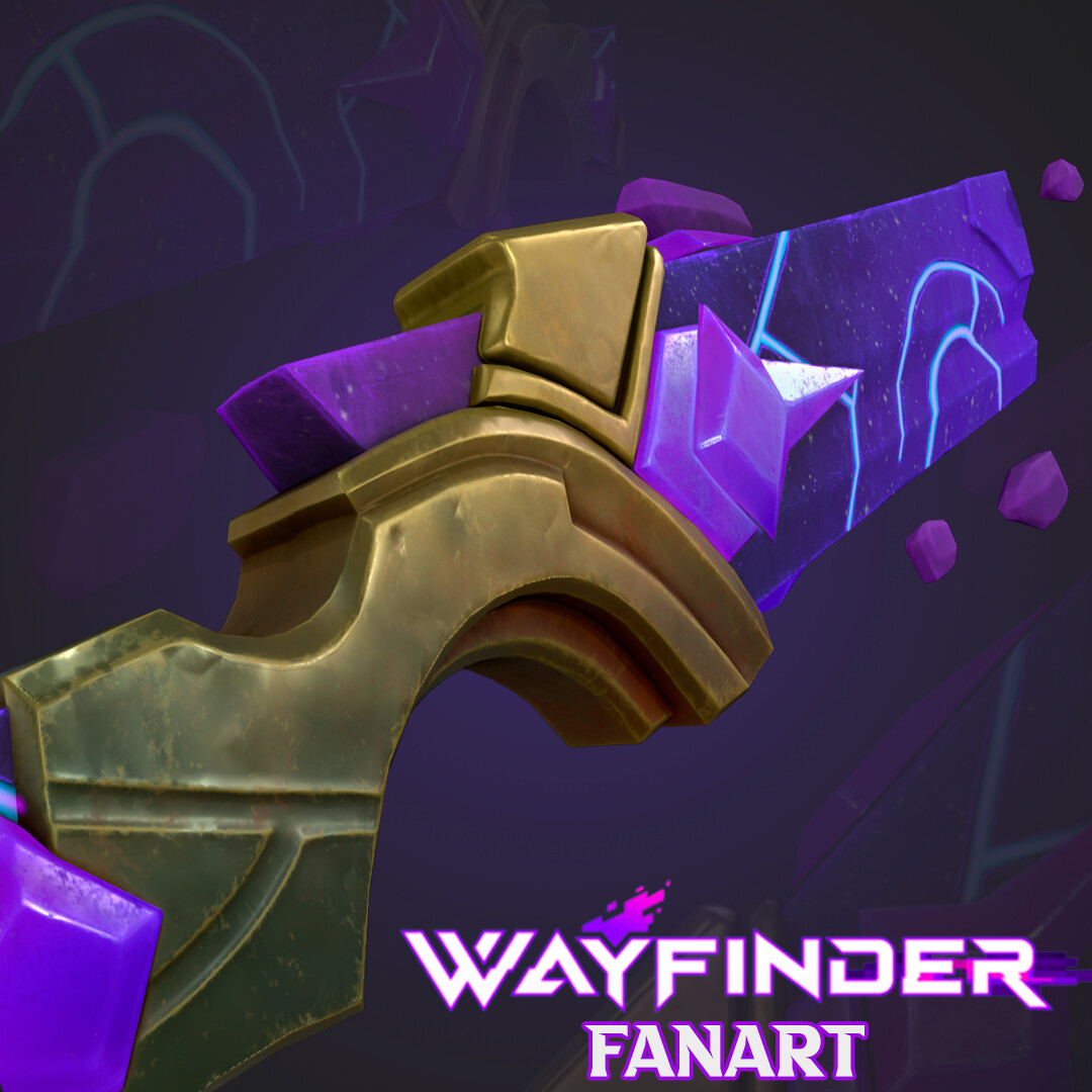 ArtStation - Wayfinder Weapon FanArt