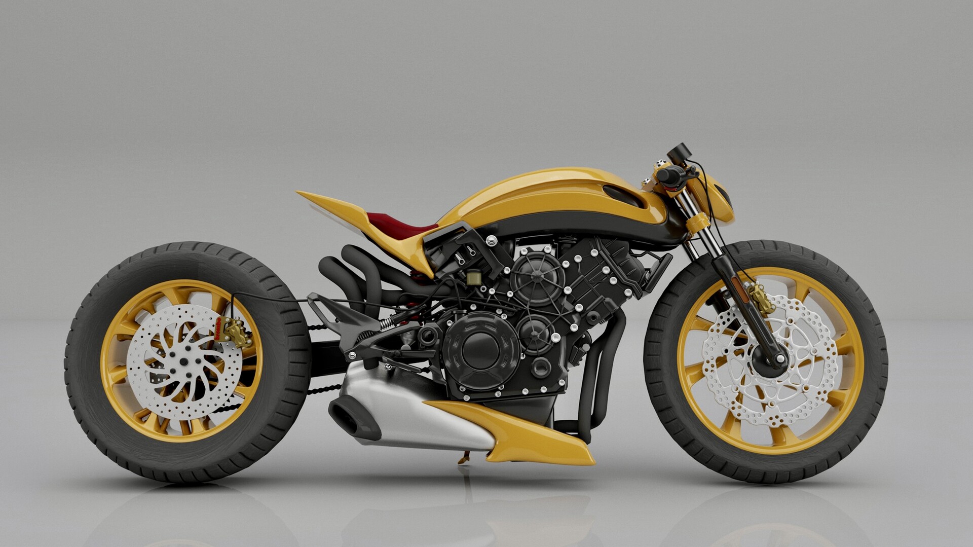 ArtStation - Café racer