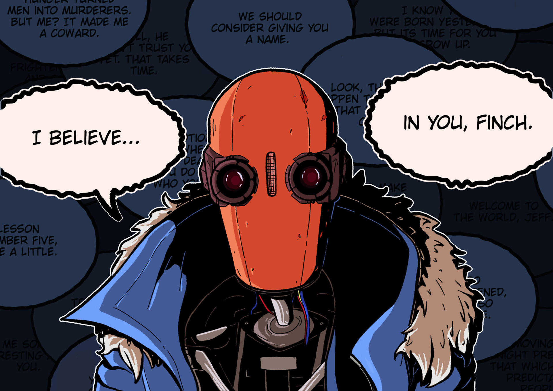 ArtStation - Jeff - Finch Movie Fanart