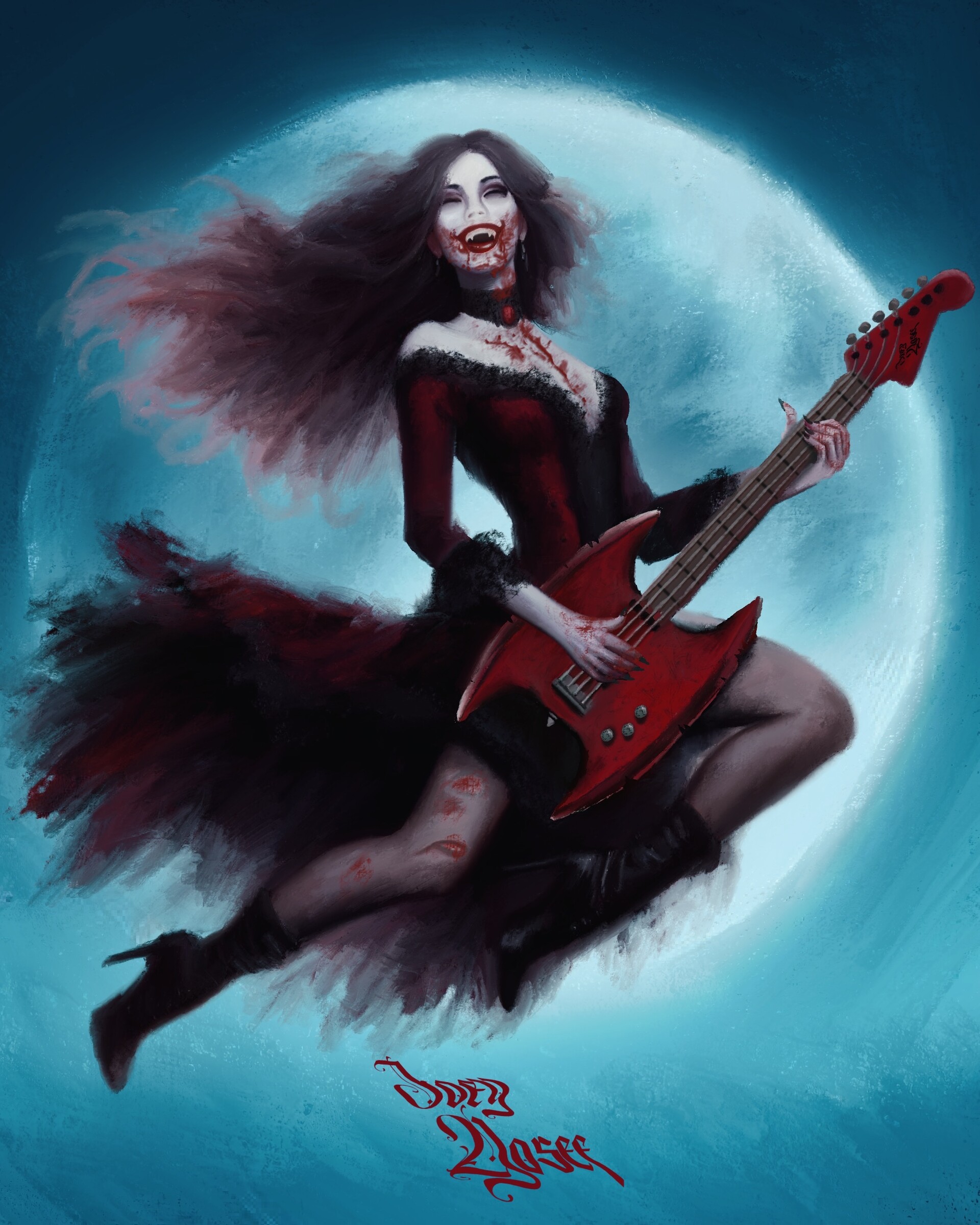 ArtStation - Marceline The Vampire Queen