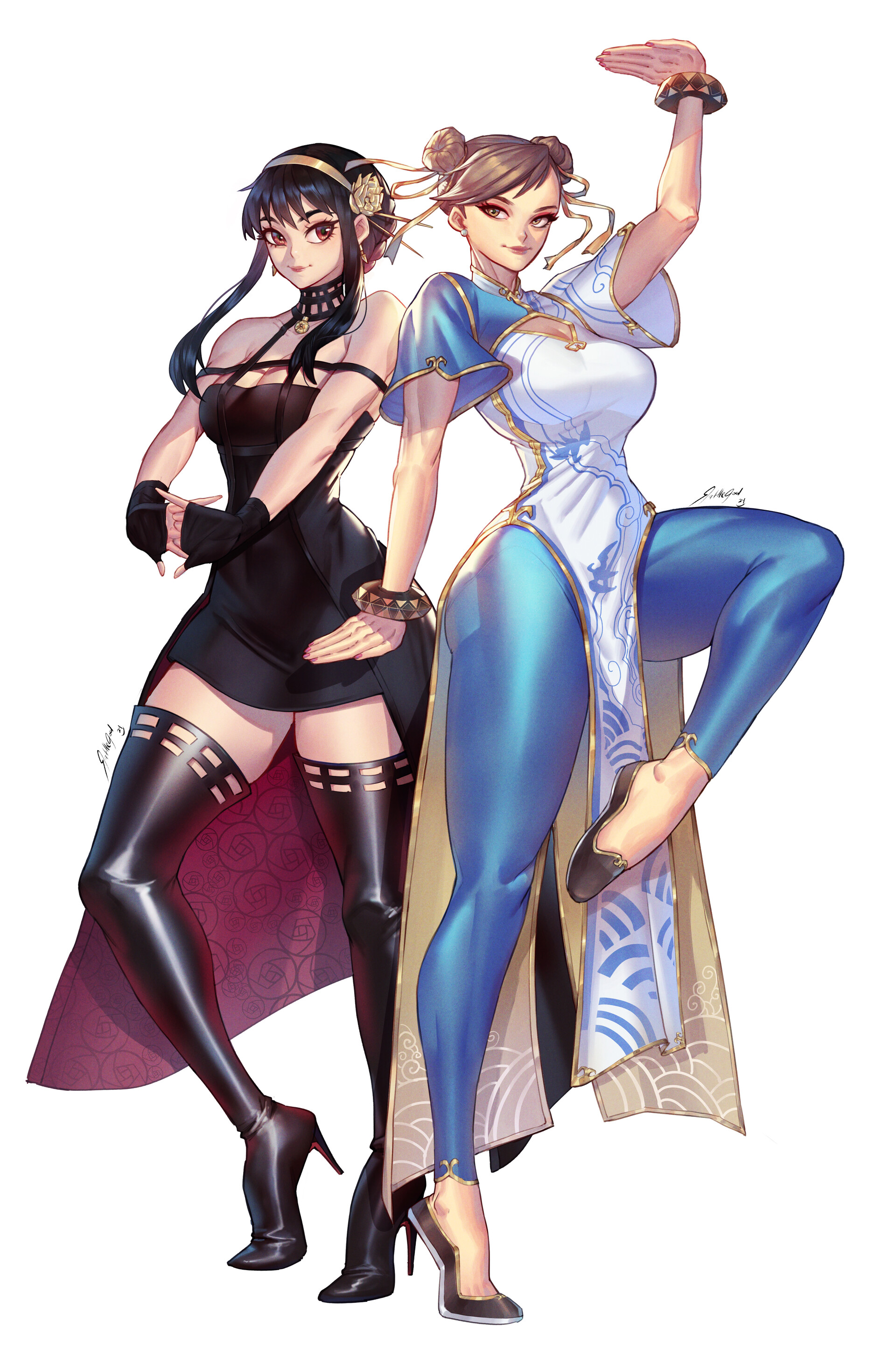 ArtStation - Chun Li x Yor