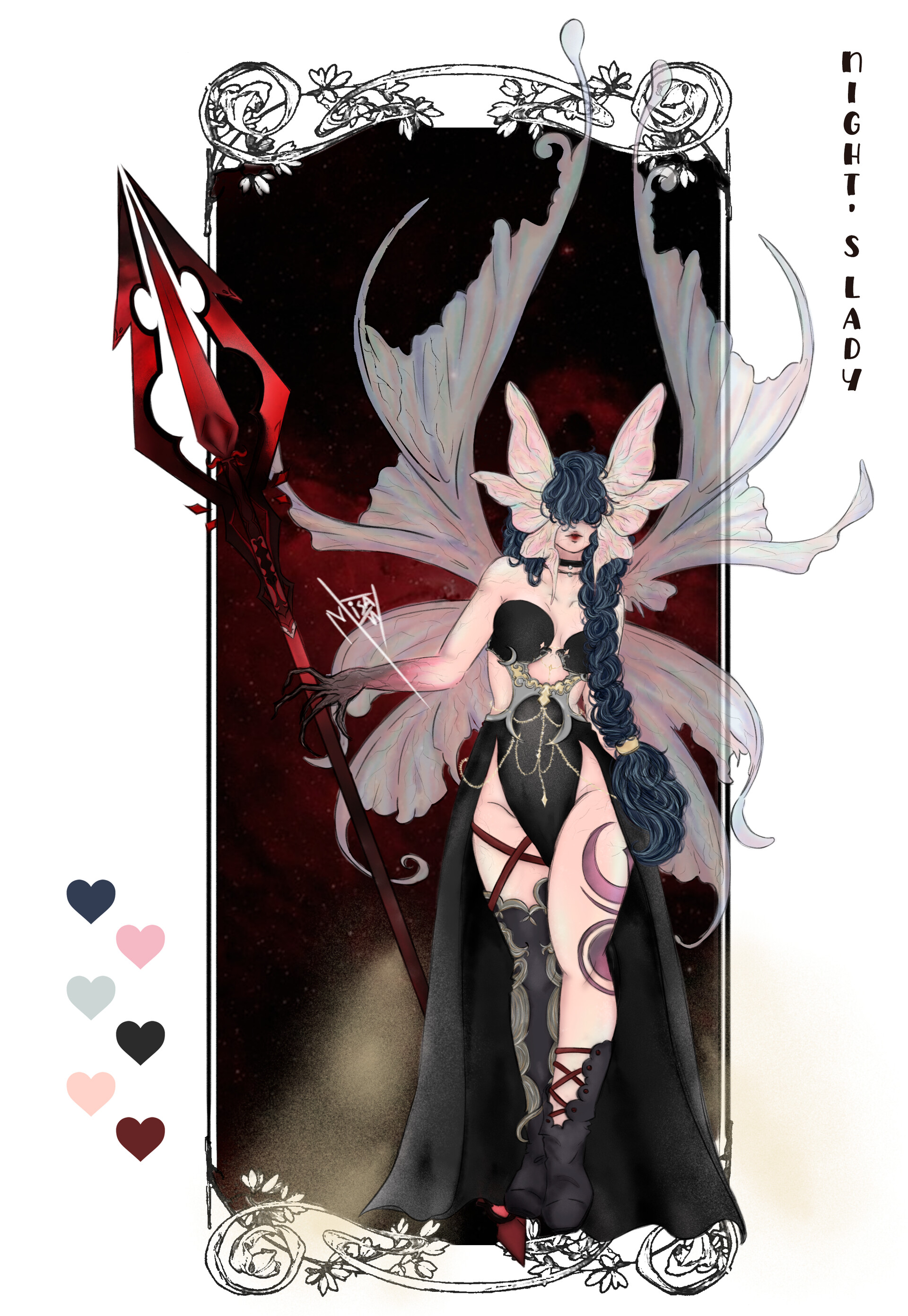 ArtStation - Dama da Noite