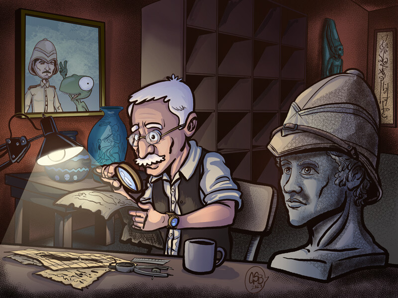 ArtStation - Old adventurer