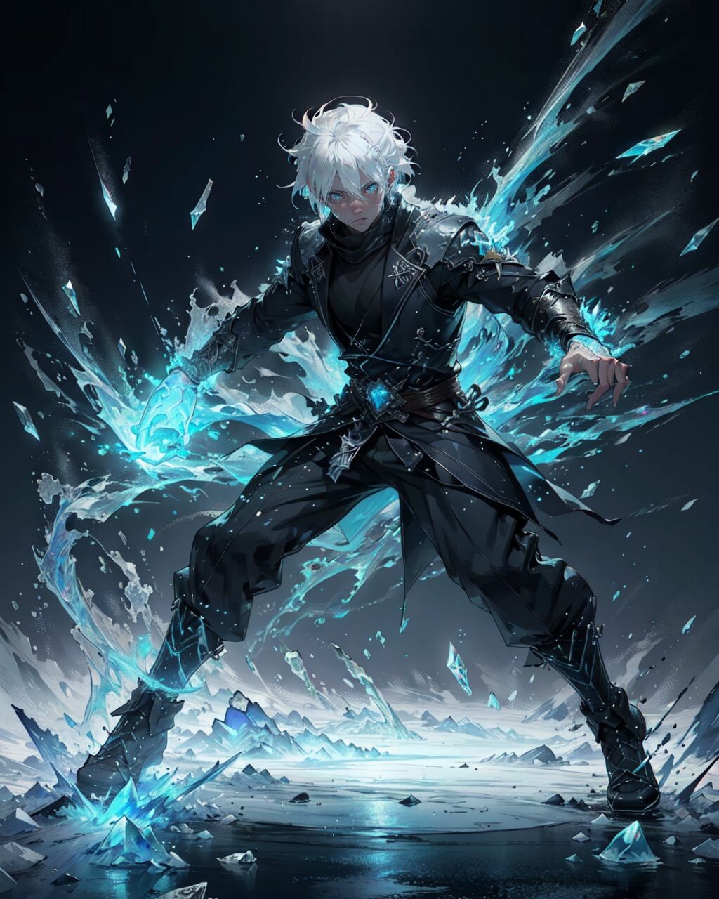 4K Anime Reference Art for Artists and Enthusiasts - 299 Ice Mage ...