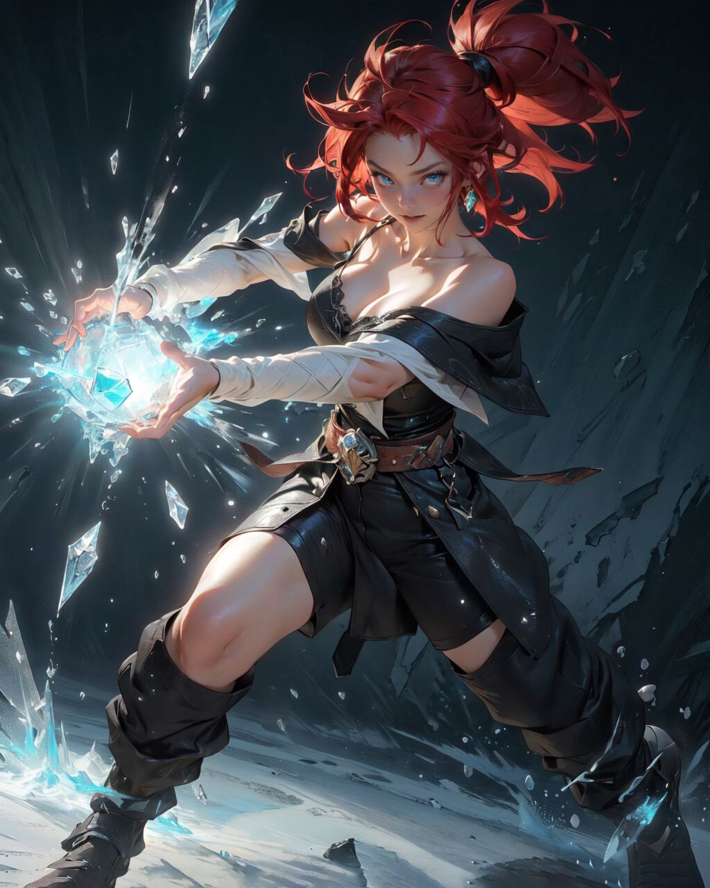 4K Anime Reference Art for Artists and Enthusiasts - 299 Ice Mage ... 4K Anime Reference Art for Artists and Enthusiasts - 299 Ice Mage ...