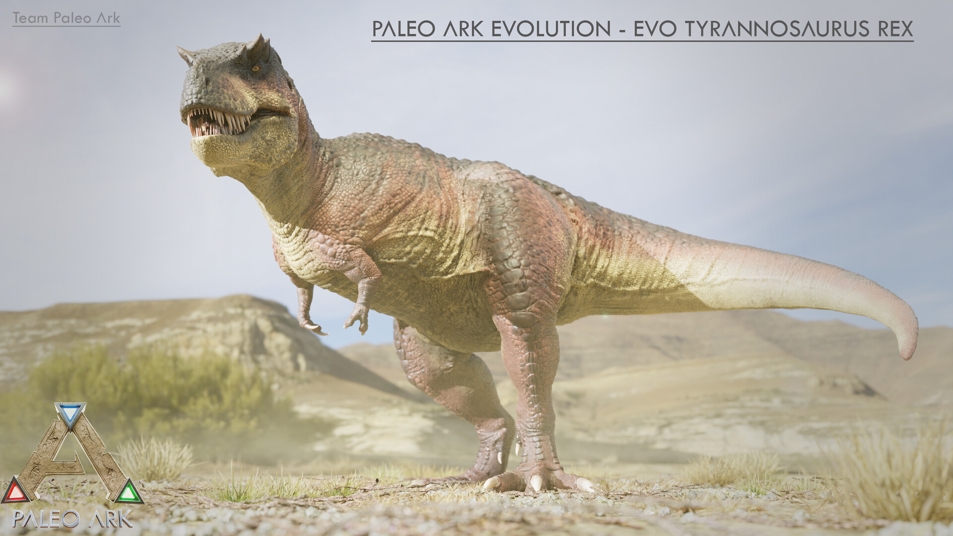 ArtStation - Paleo Ark Evolution: Evo Tyrannosaurus Rex
