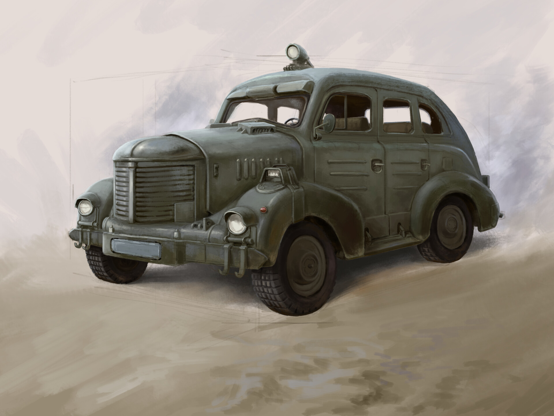 ArtStation - Vehicle Practice