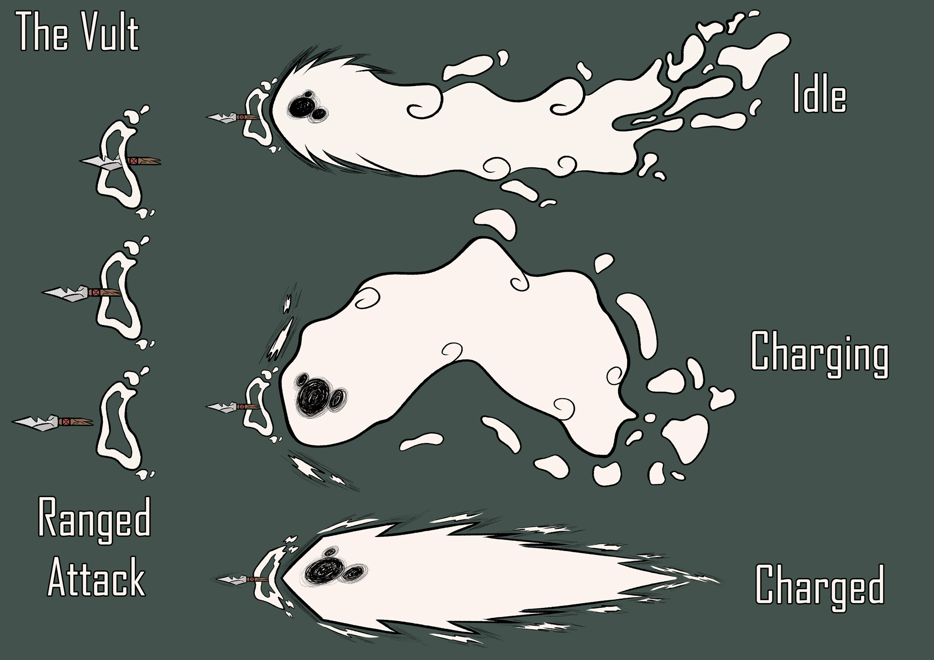 ArtStation - Enemy 1 Concept and Animation