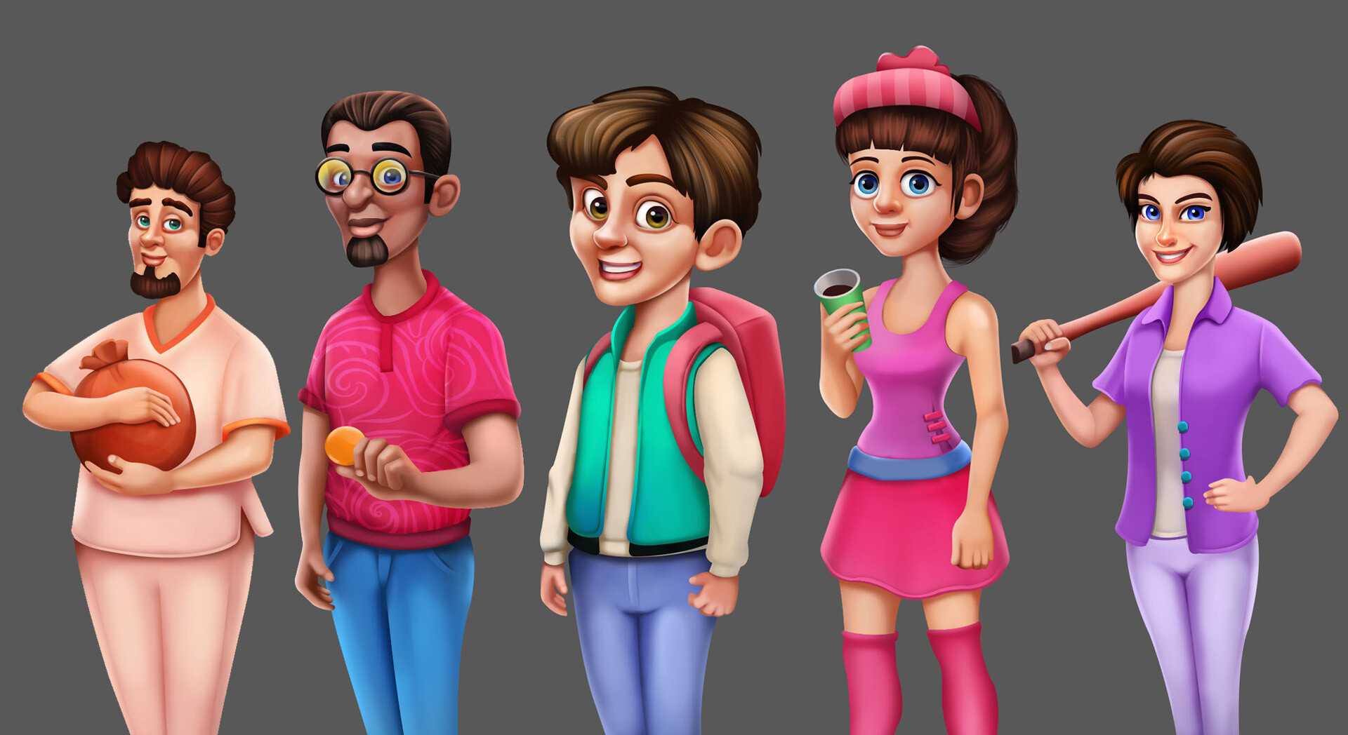 ArtStation - 2D game character