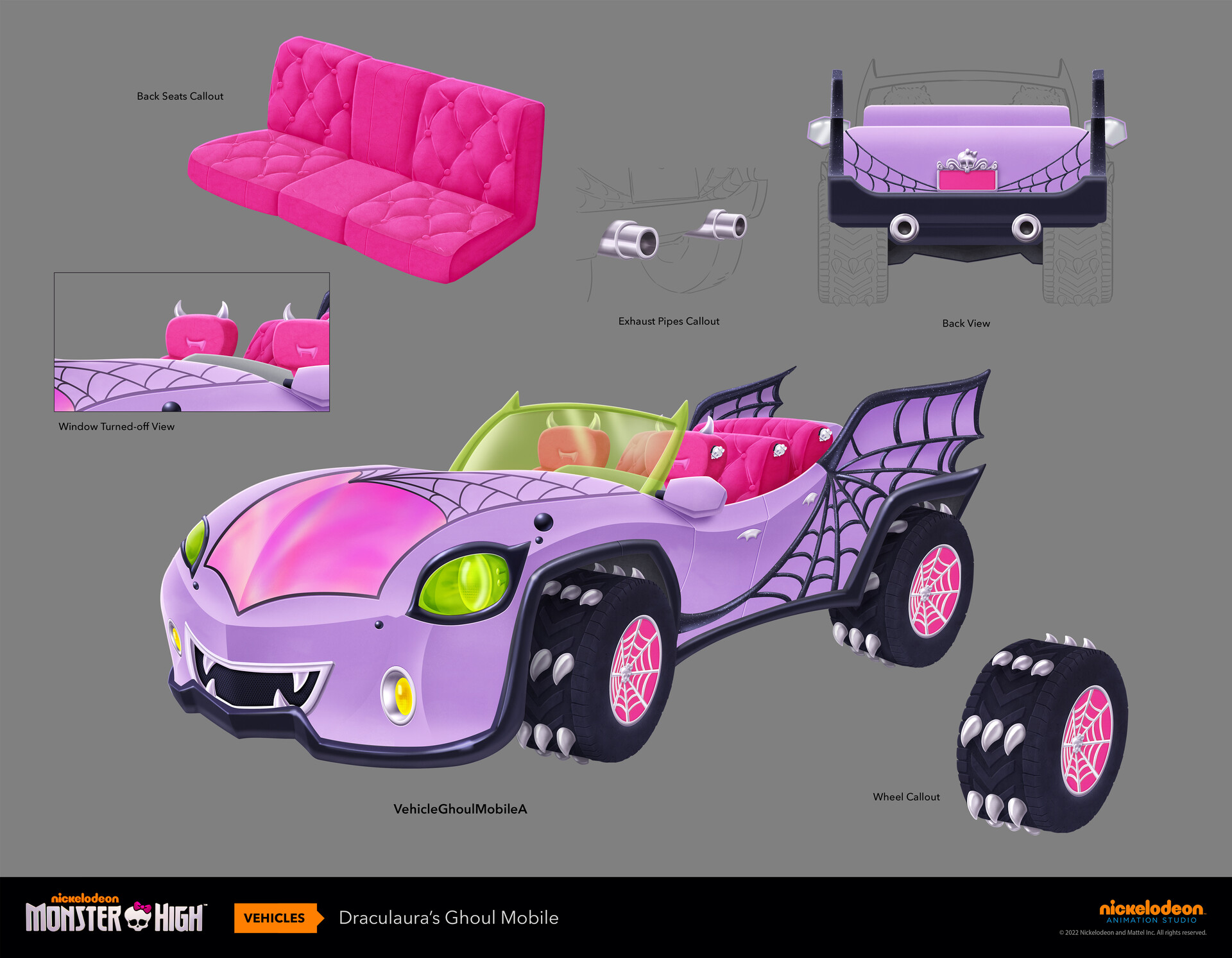 ArtStation - Monster High (2022) S1: Vehicles
