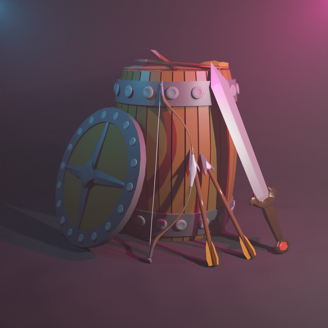 ArtStation - War Items
