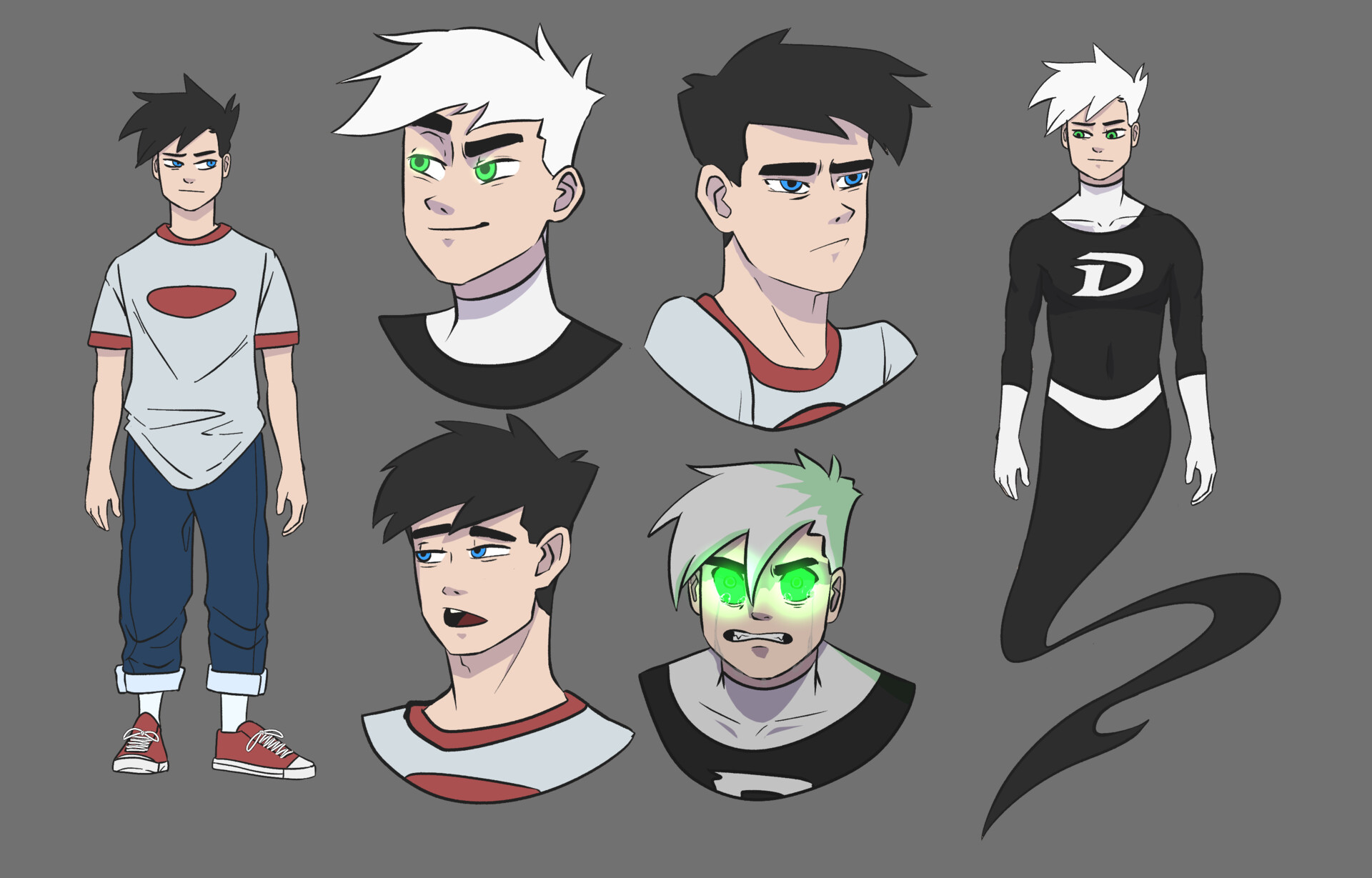 ArtStation - Danny Phantom Redraw