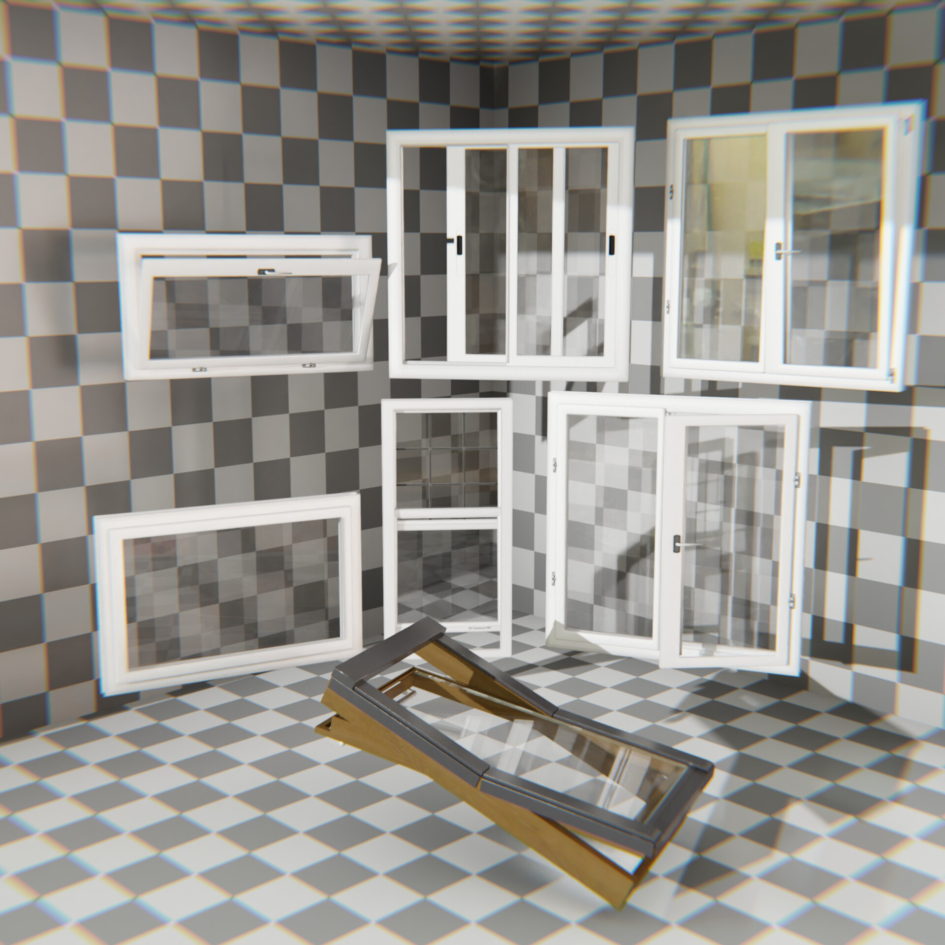 ArtStation - Window 3D Modeling