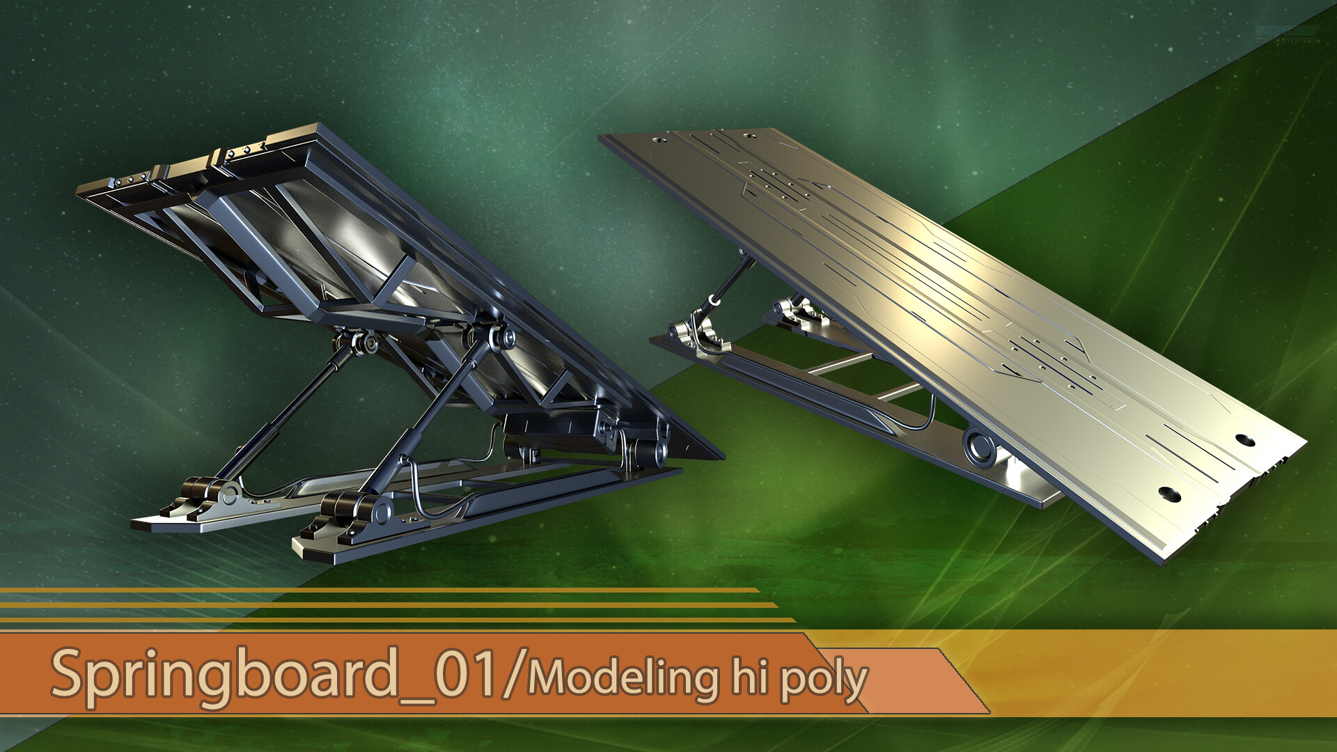 ArtStation - Racing elements