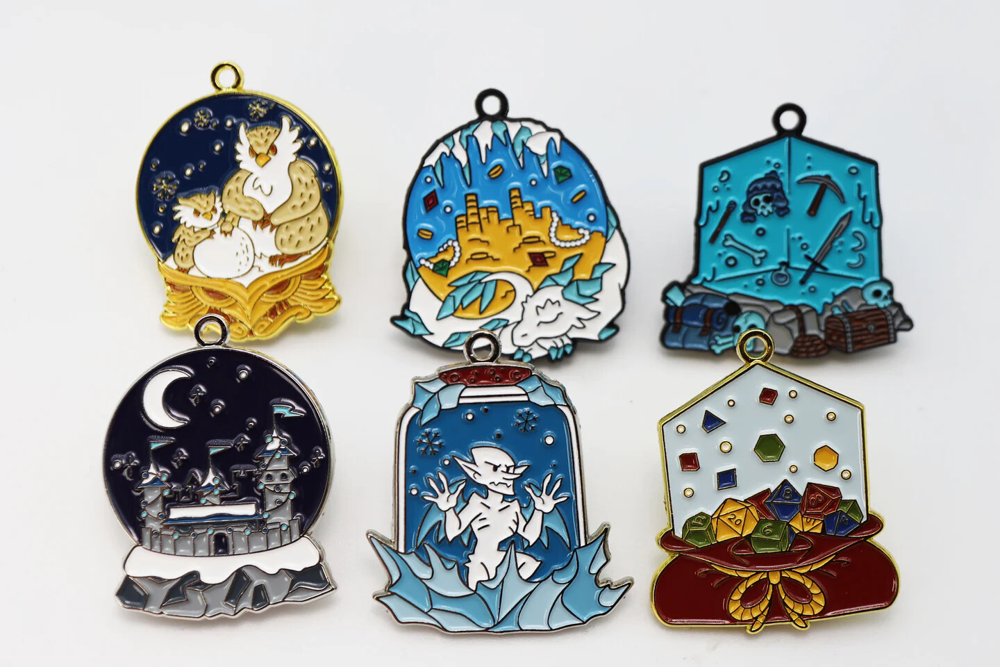 ArtStation - Eternal Winter Pins Foam Brain Games