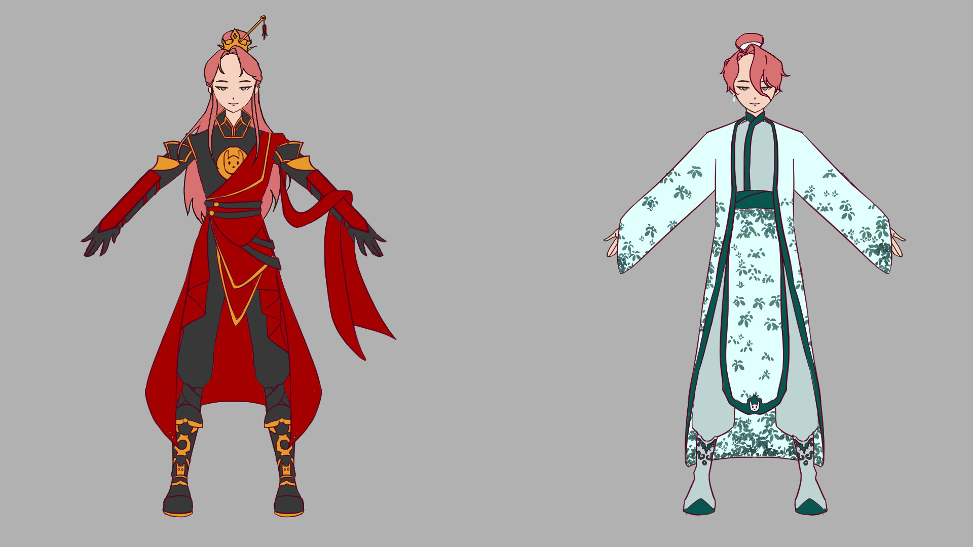 Milian Pacunana - Ray Kasuta Vtuber New Outfit Concept Designs