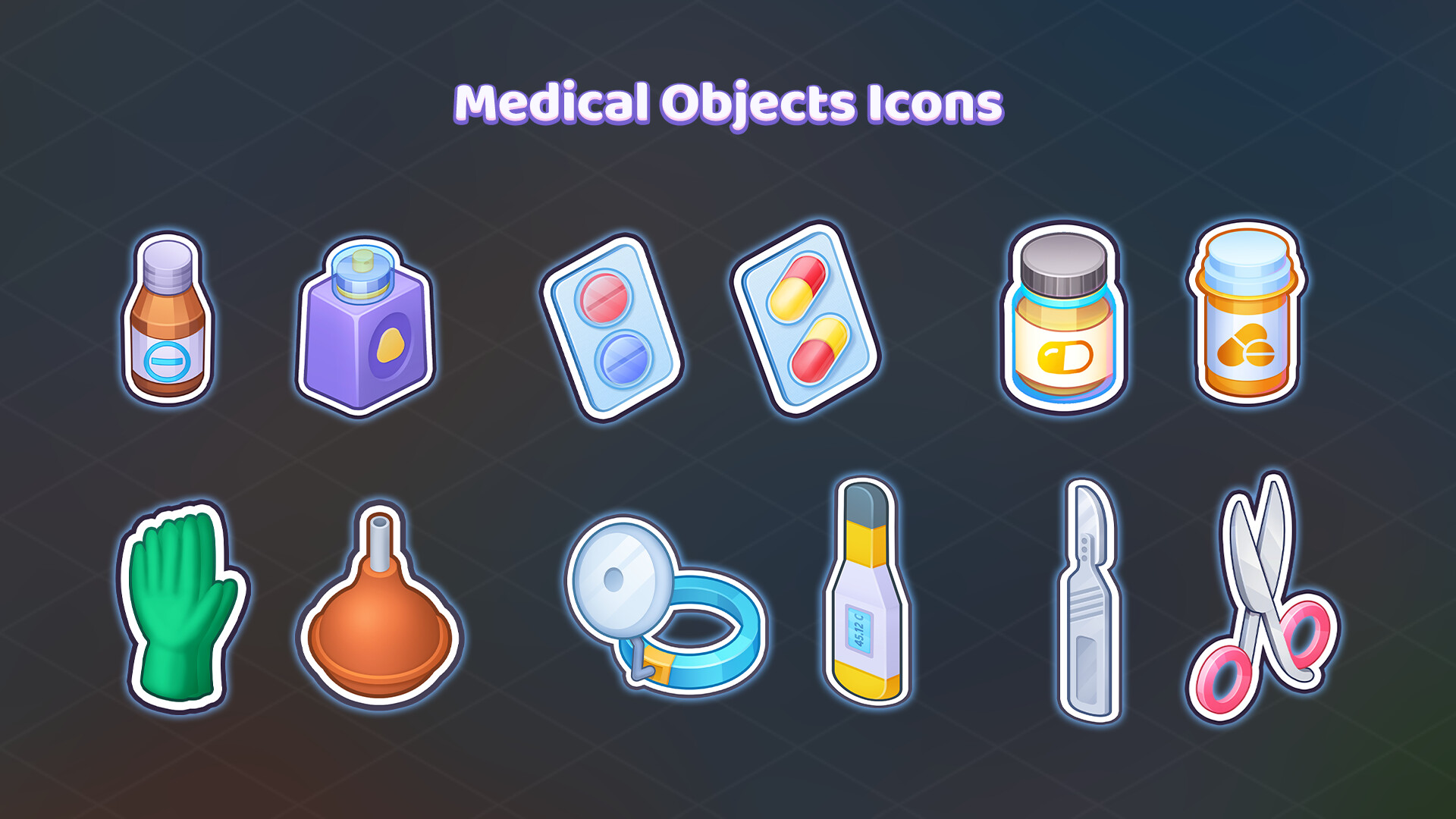 ArtStation - Medical Object Icons