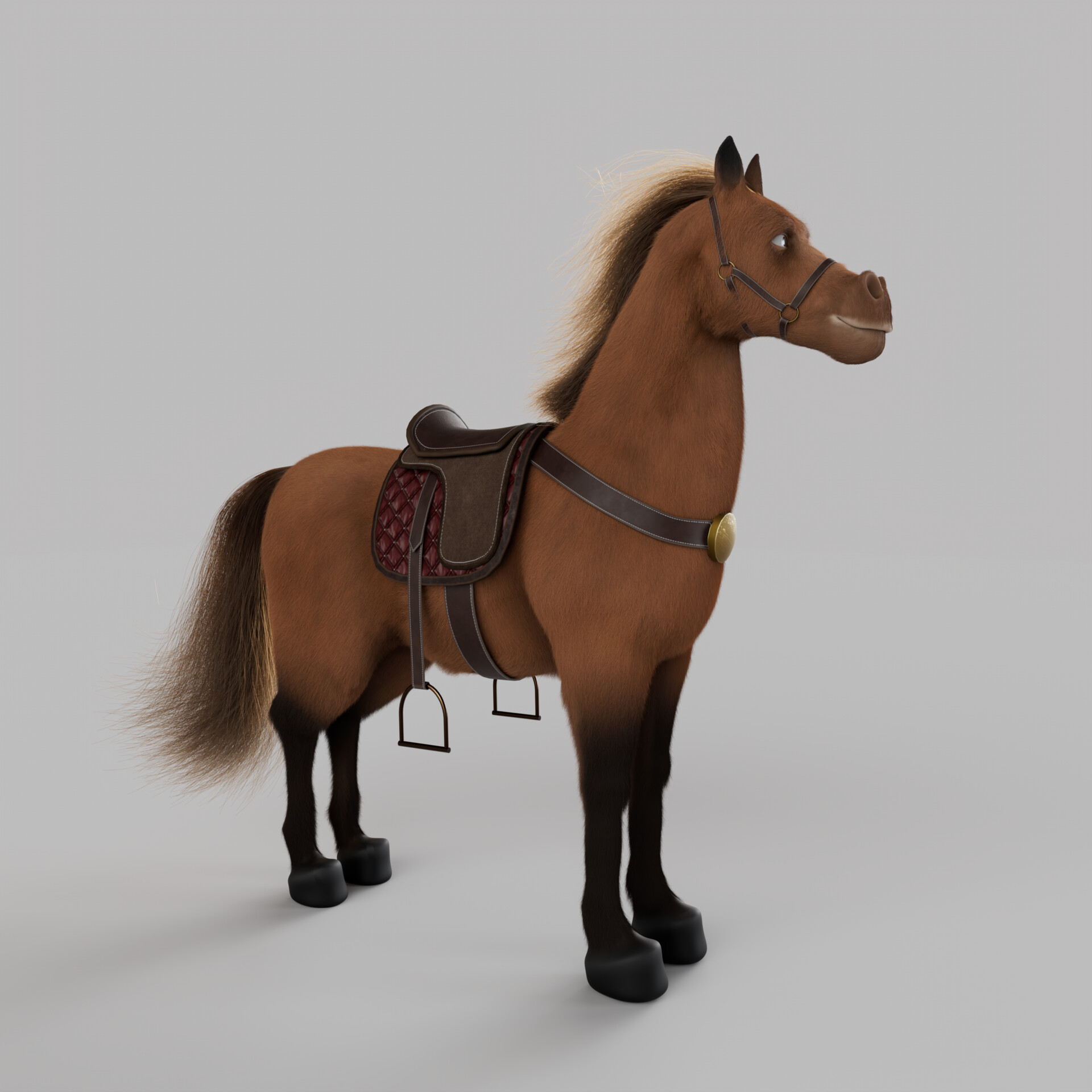 Guilherme Rocha - Gilson - 3D Horse Stylized