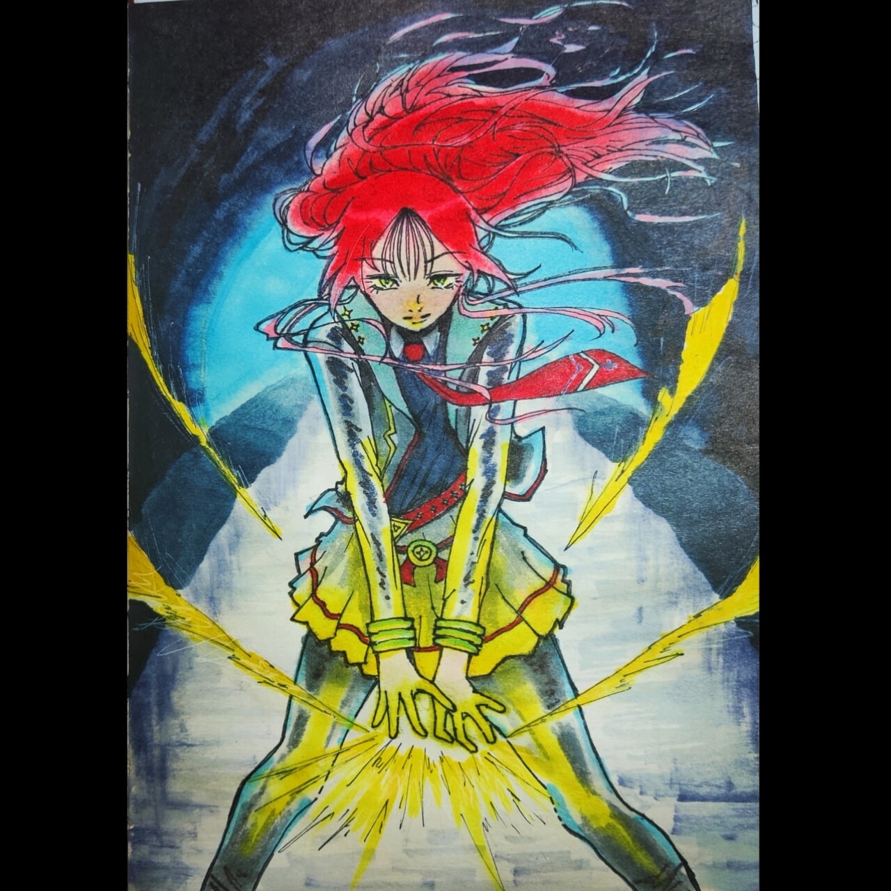 ArtStation - Lighting might strike