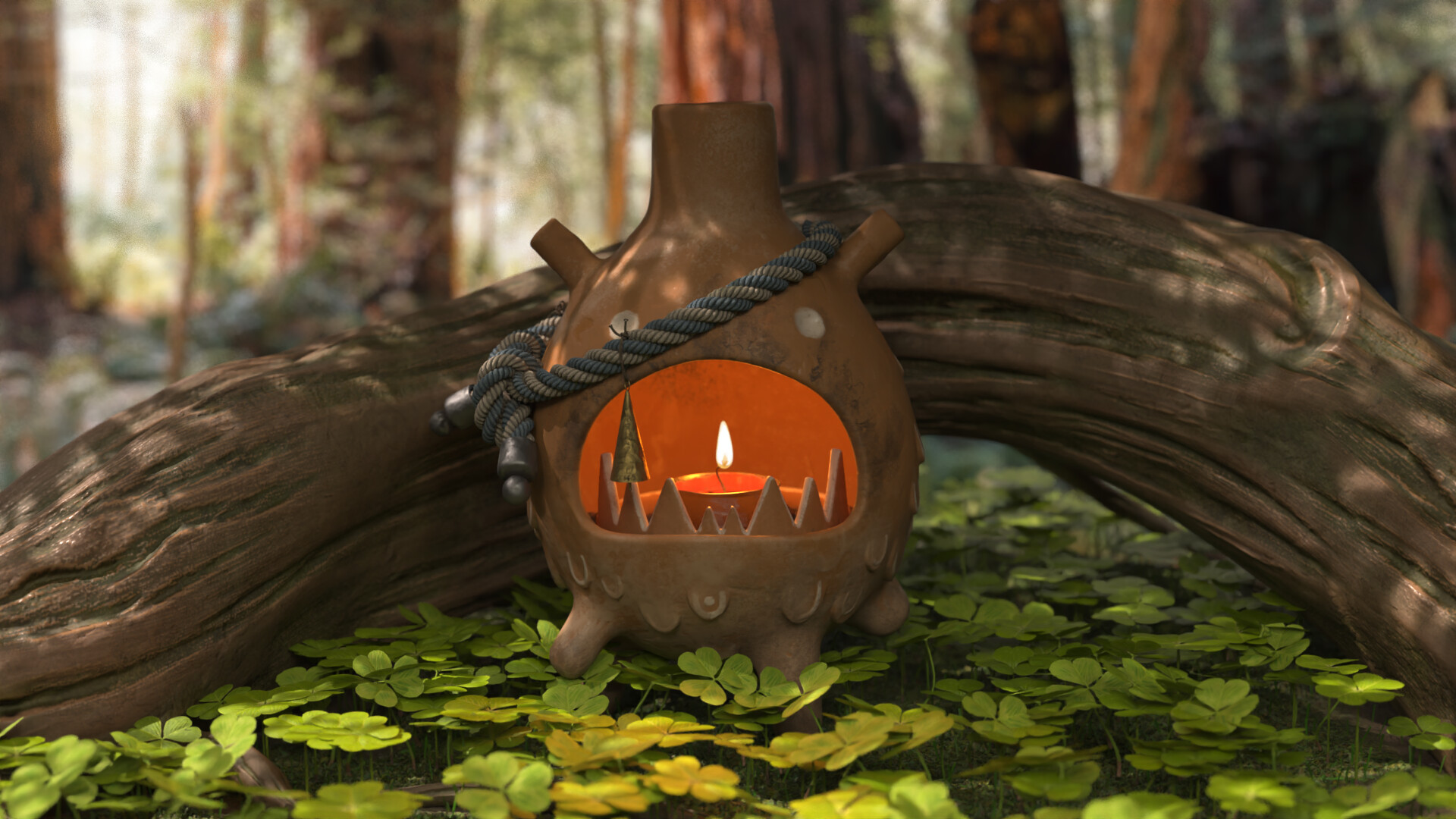 ArtStation - Mud Lamp Forest