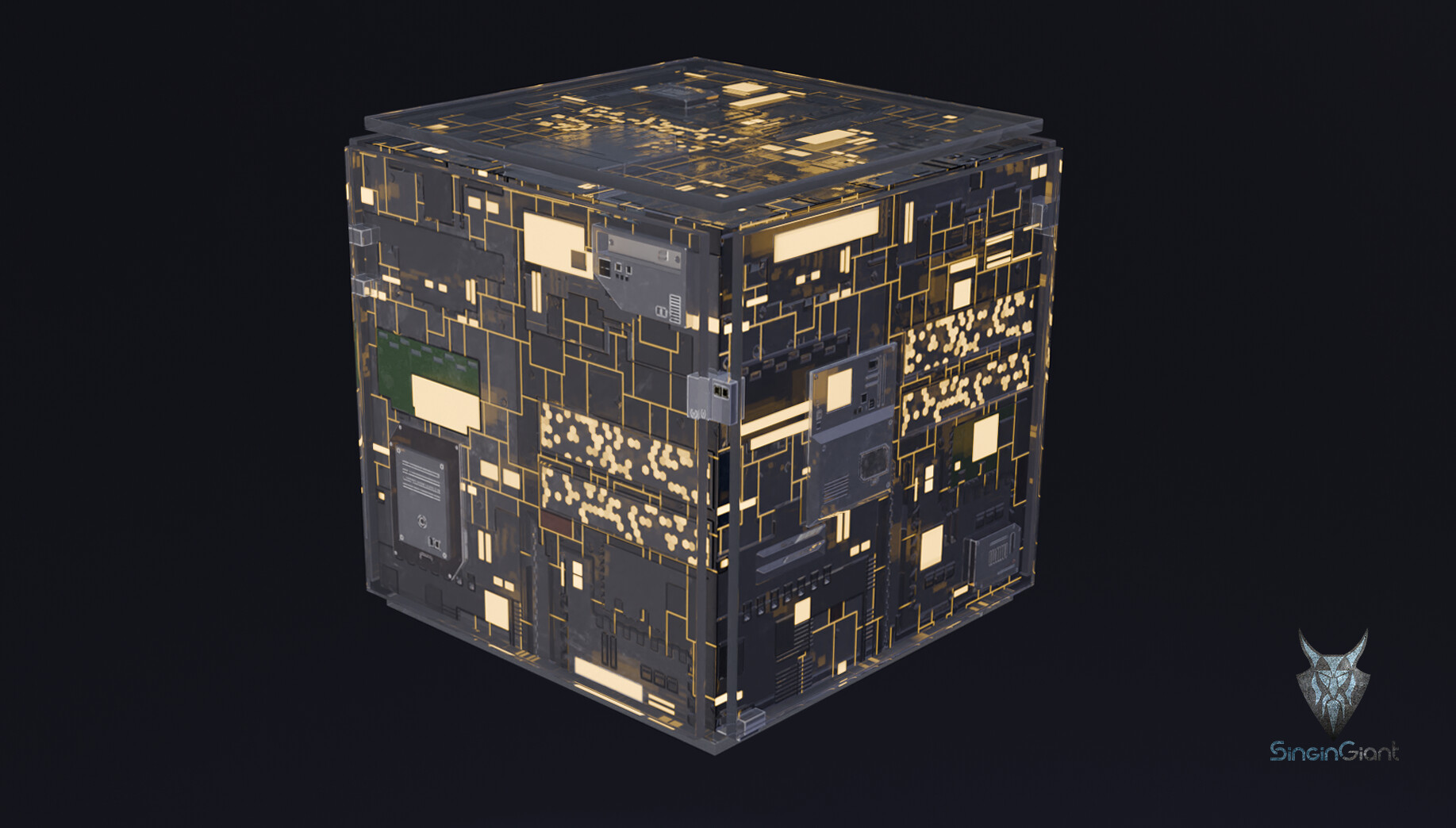 ArtStation - Datapad Cube