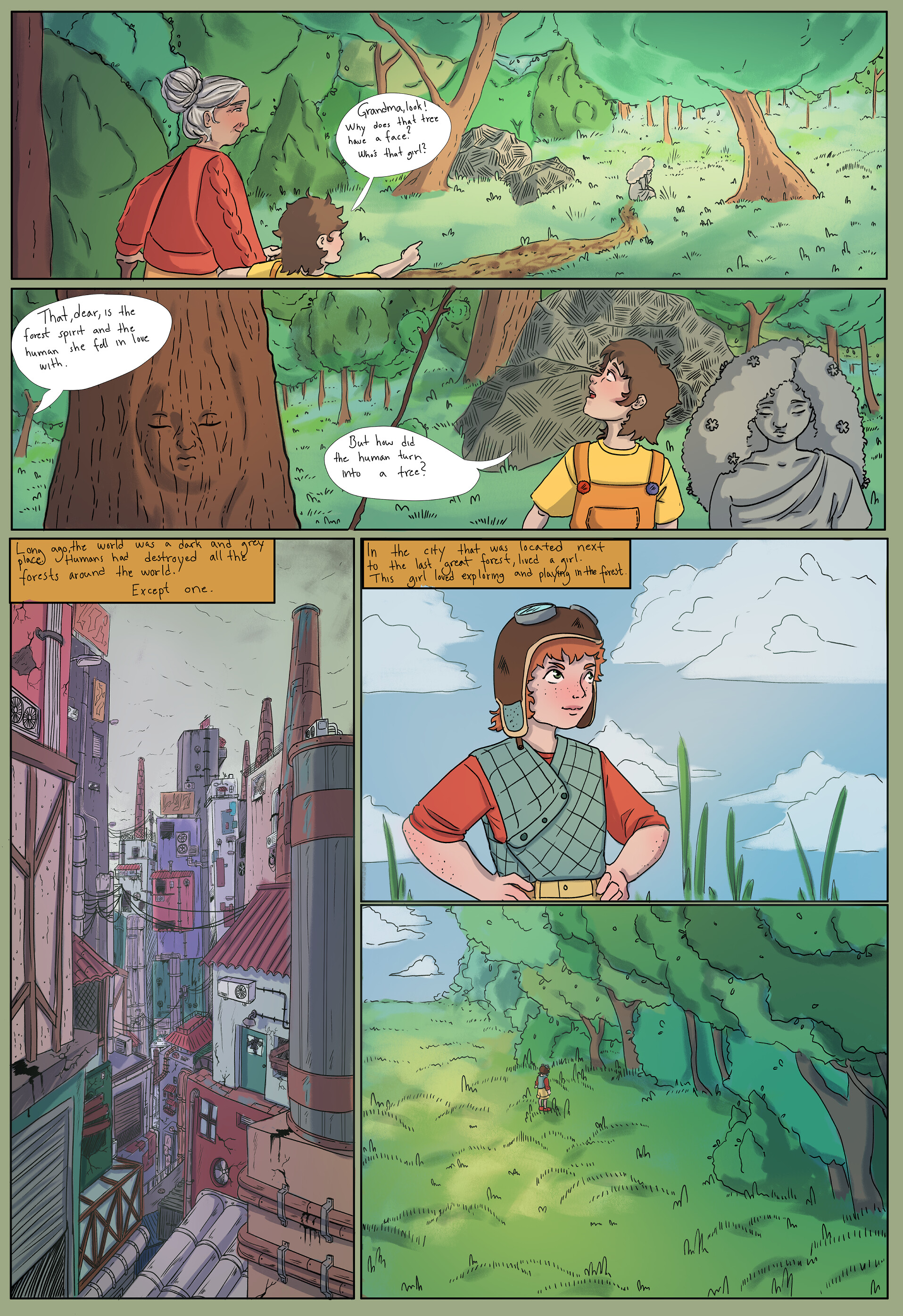 ArtStation - Acorn: a comic