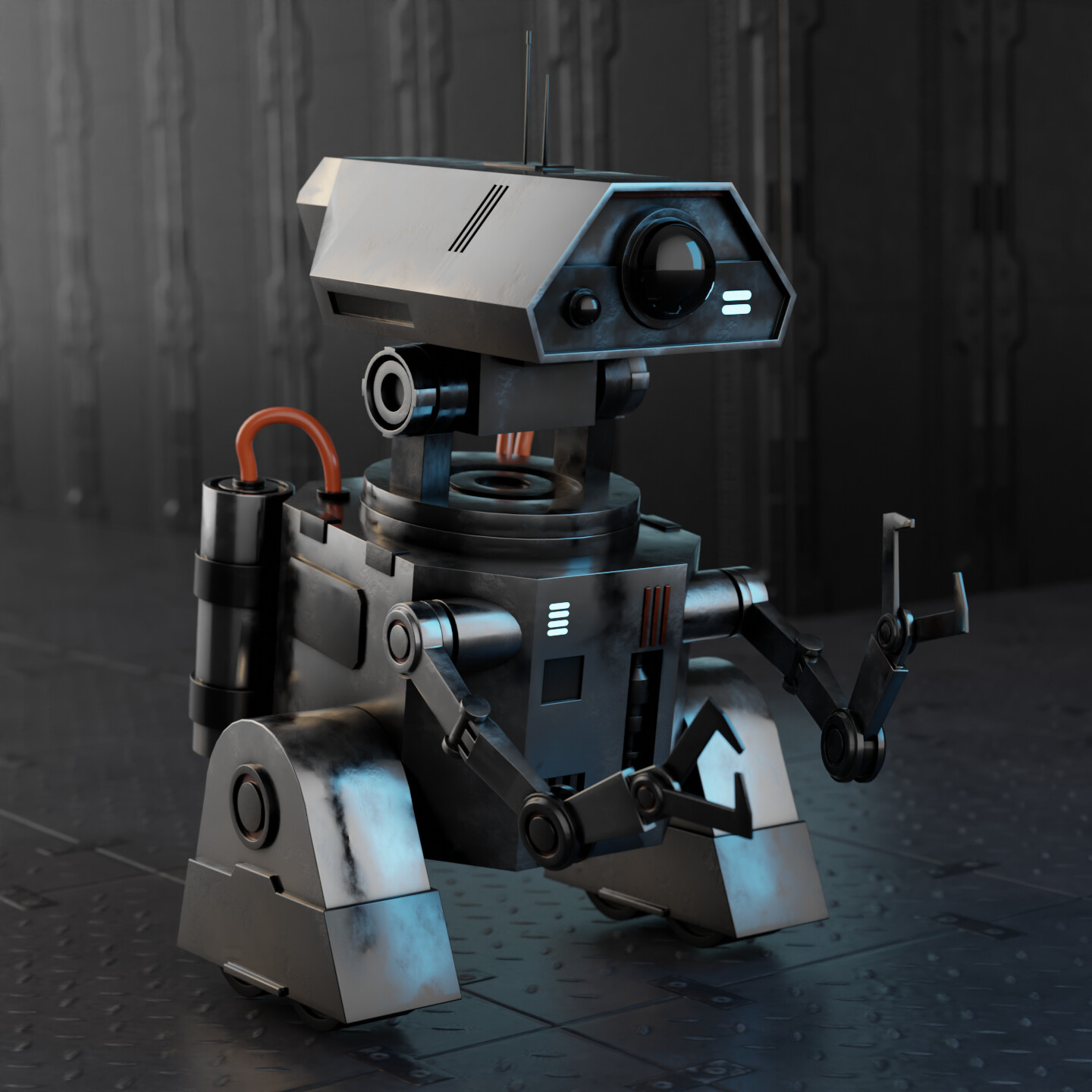 ArtStation - Little Worker Robot