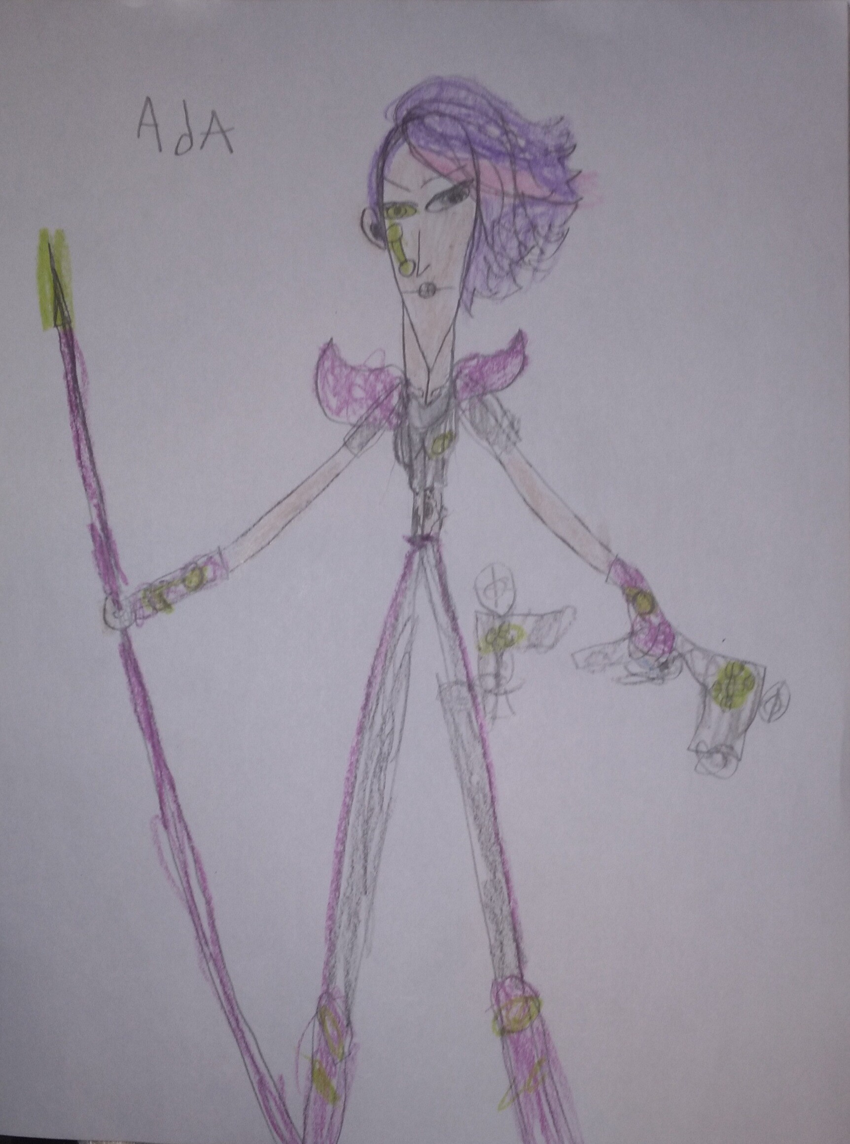 ArtStation - Ada (Brawlhalla artwork) Art by me