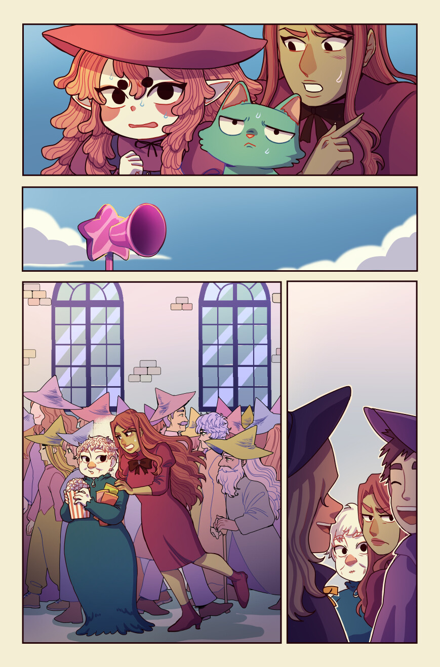 ArtStation - Children comic page