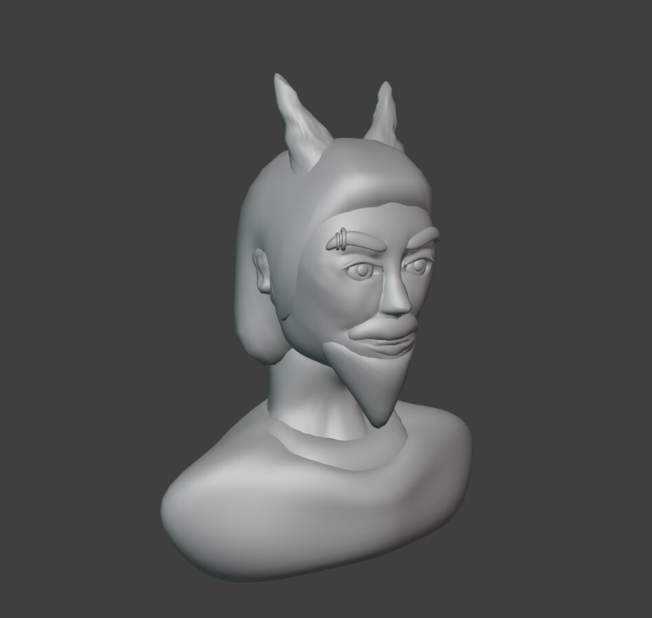 ArtStation - Stylized Goat Man