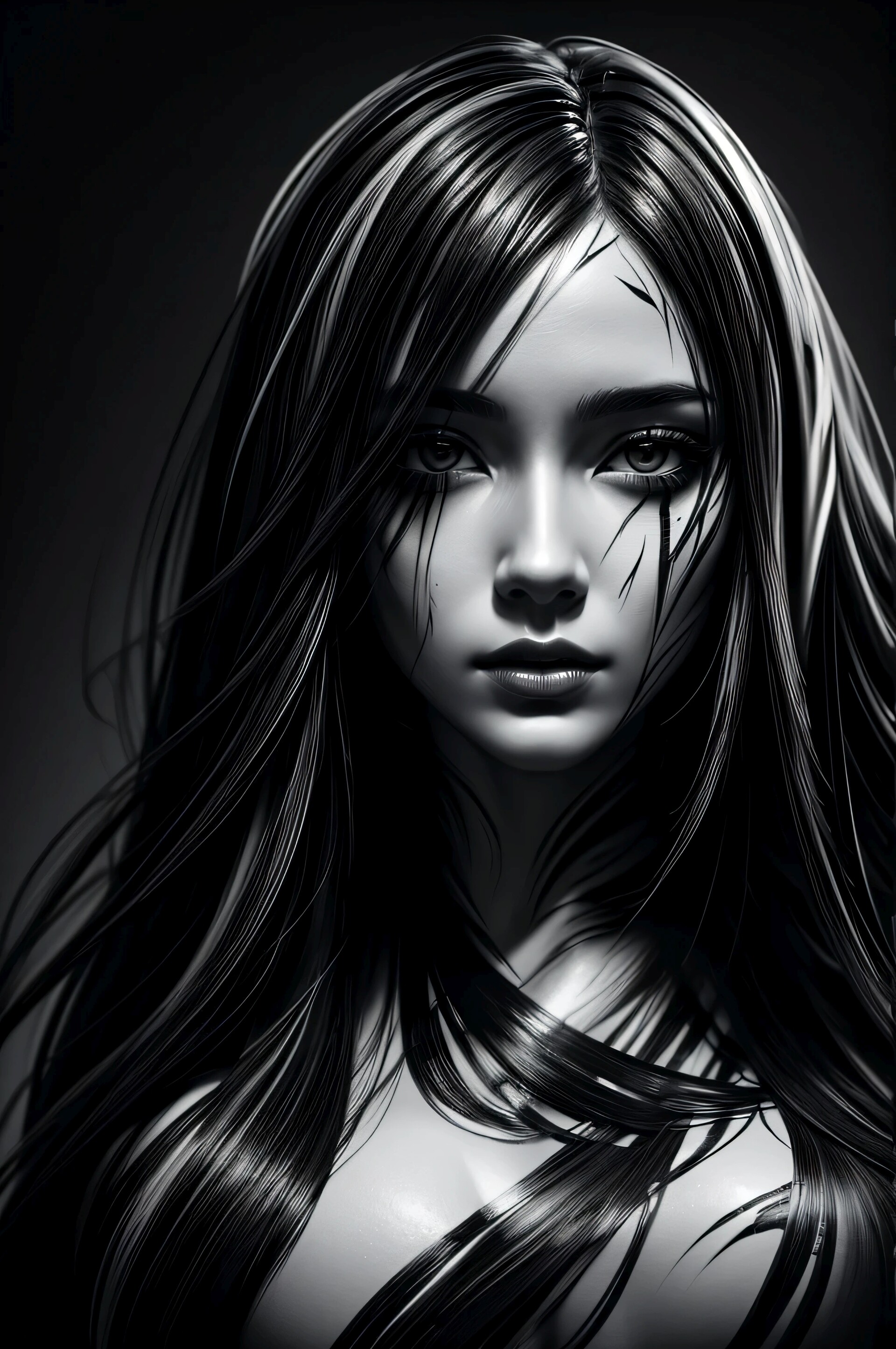 ArtStation - Black & White is Beautiful