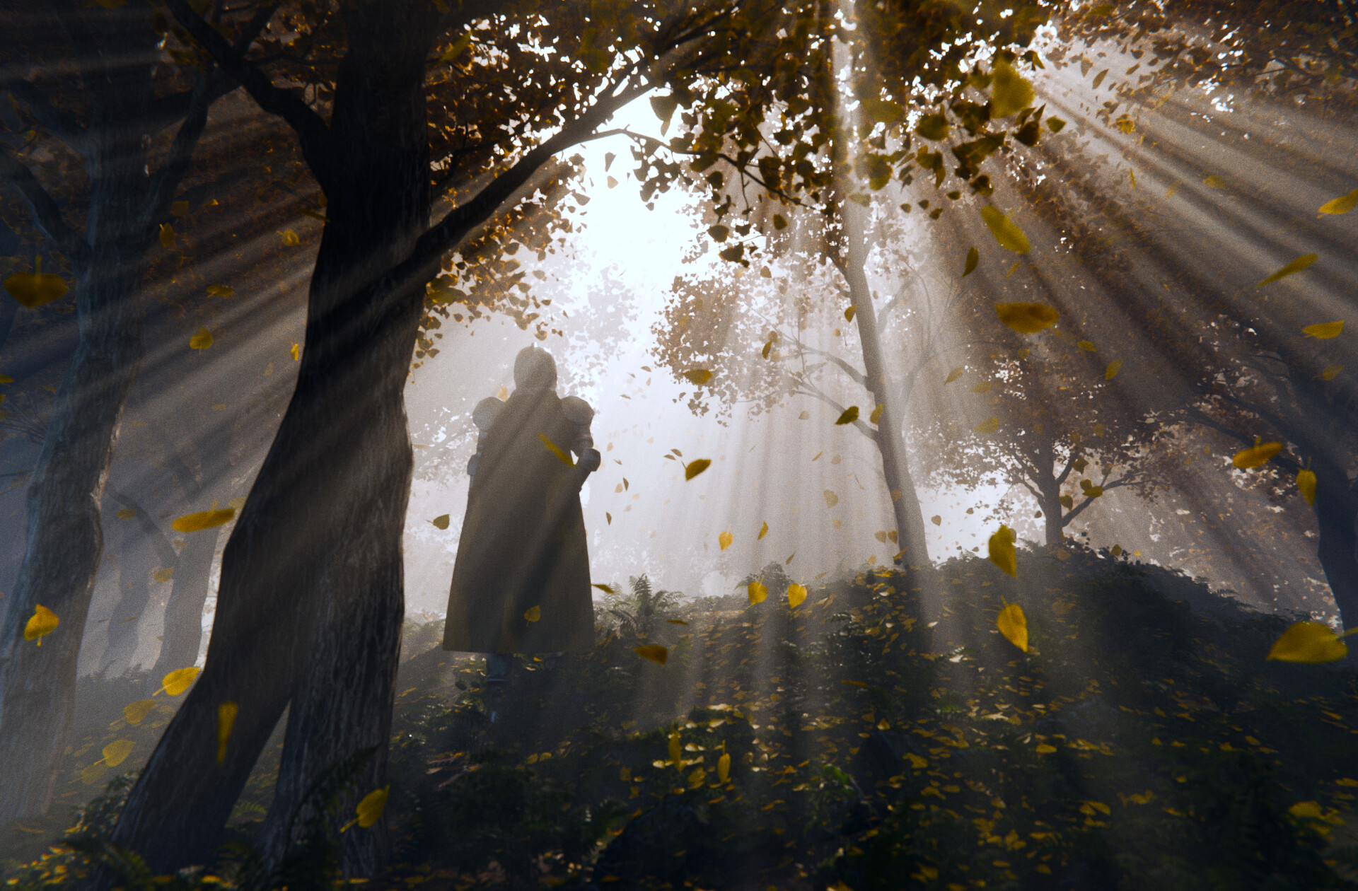ArtStation - Yellow forest