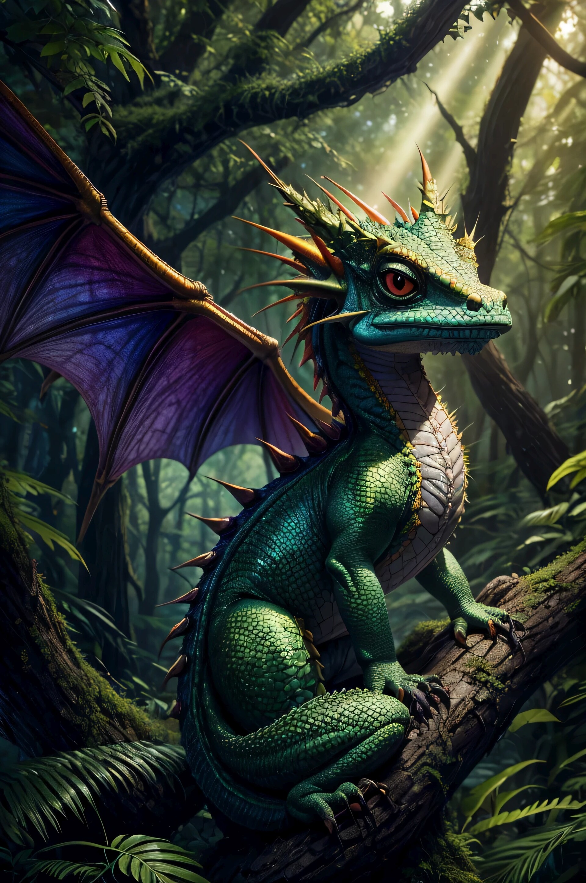 ArtStation - Well-integrated Toddler Dragon